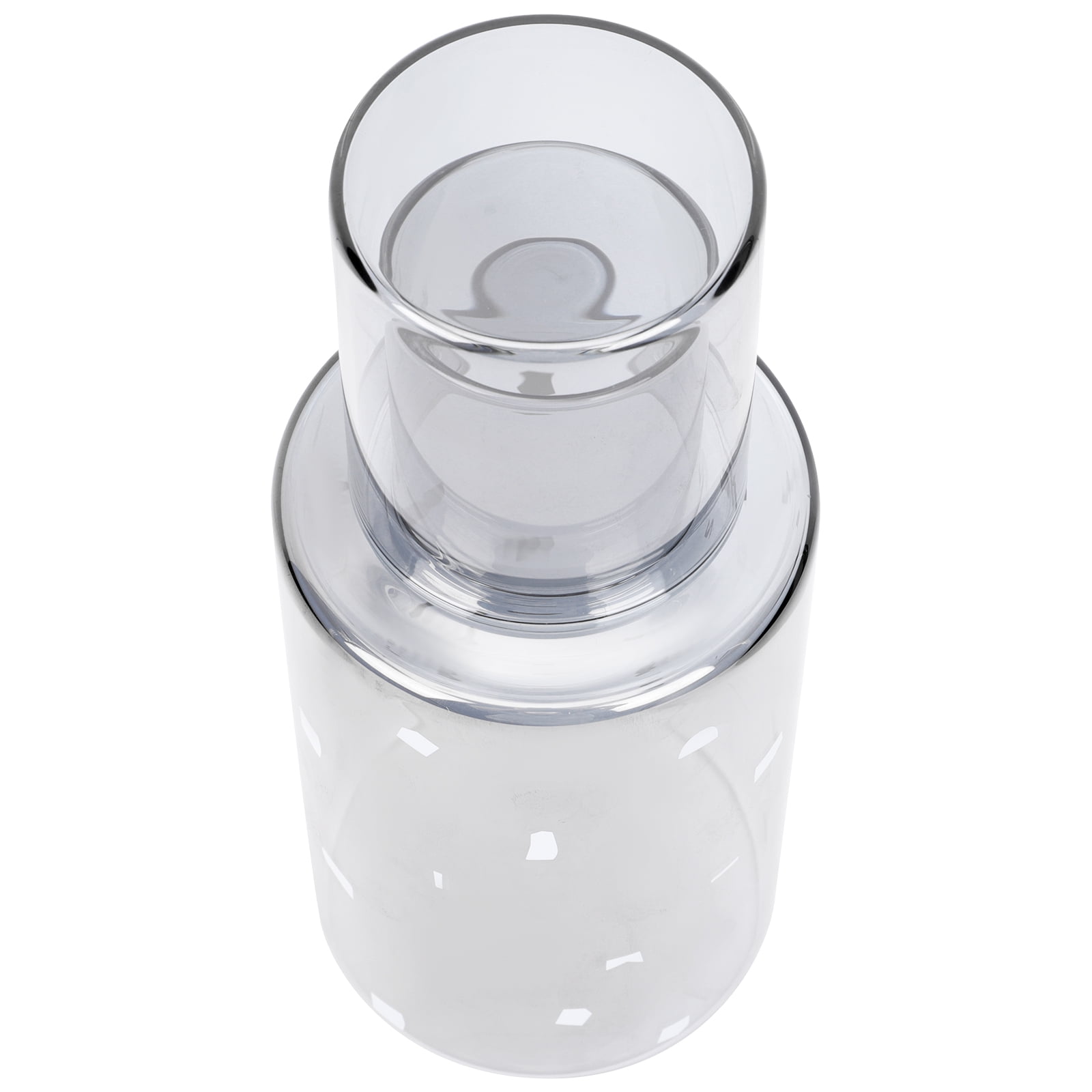 Qnmwood Glass Cups with Lids Set for Bedside Nightstand - Walmart.com