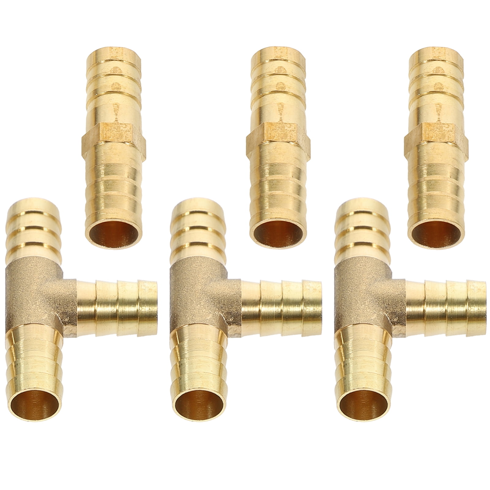 Qnmwood Hose Barb Tee 3 Way Splitter for Fuel Gas Liquid - Walmart.com