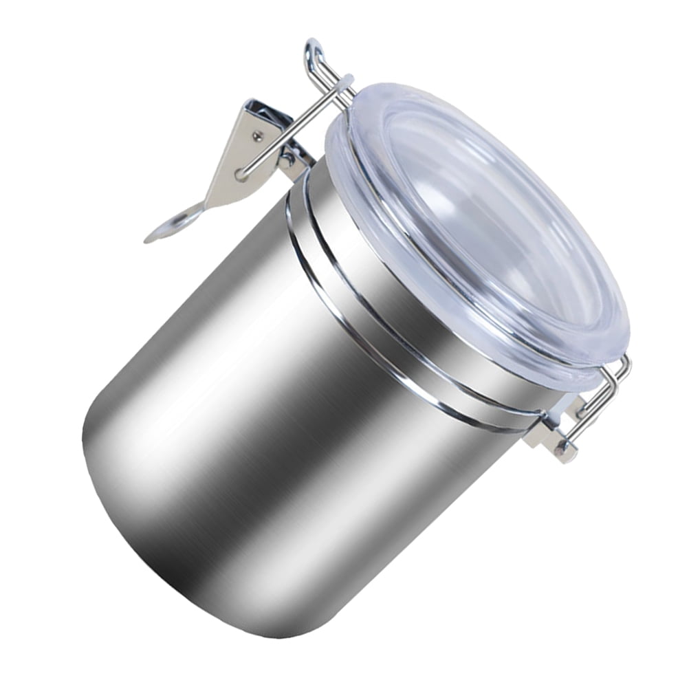 Qnmwood Portable Coffee Bean Jar Can: Airtight Container 800ml ...