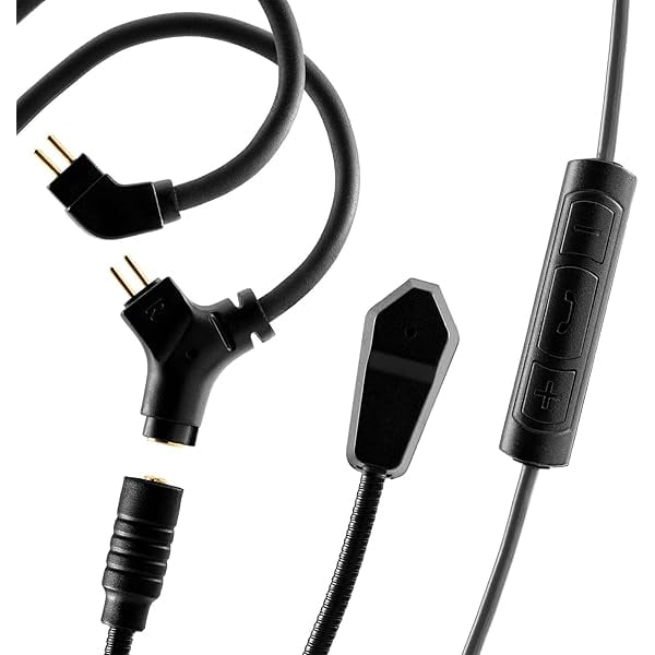 Qoa Kinera Celest Ruyi Iem Cable With Mic,2 Core 16 Ofc Wires ...