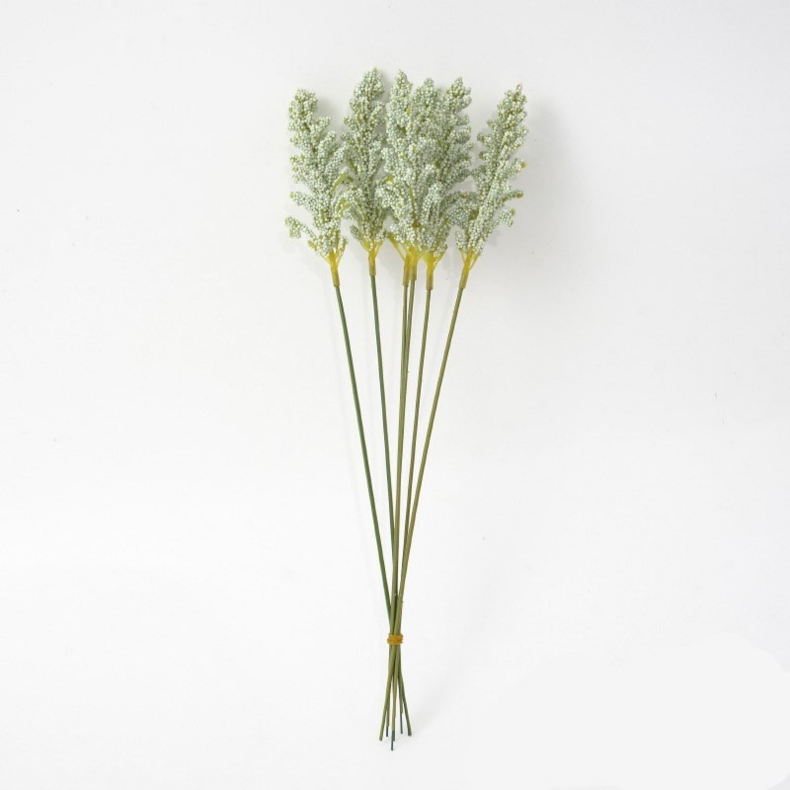 Qocolcyl 6 Stems Artificial Dried Wheat Stalks for Decor - Sheaves ...