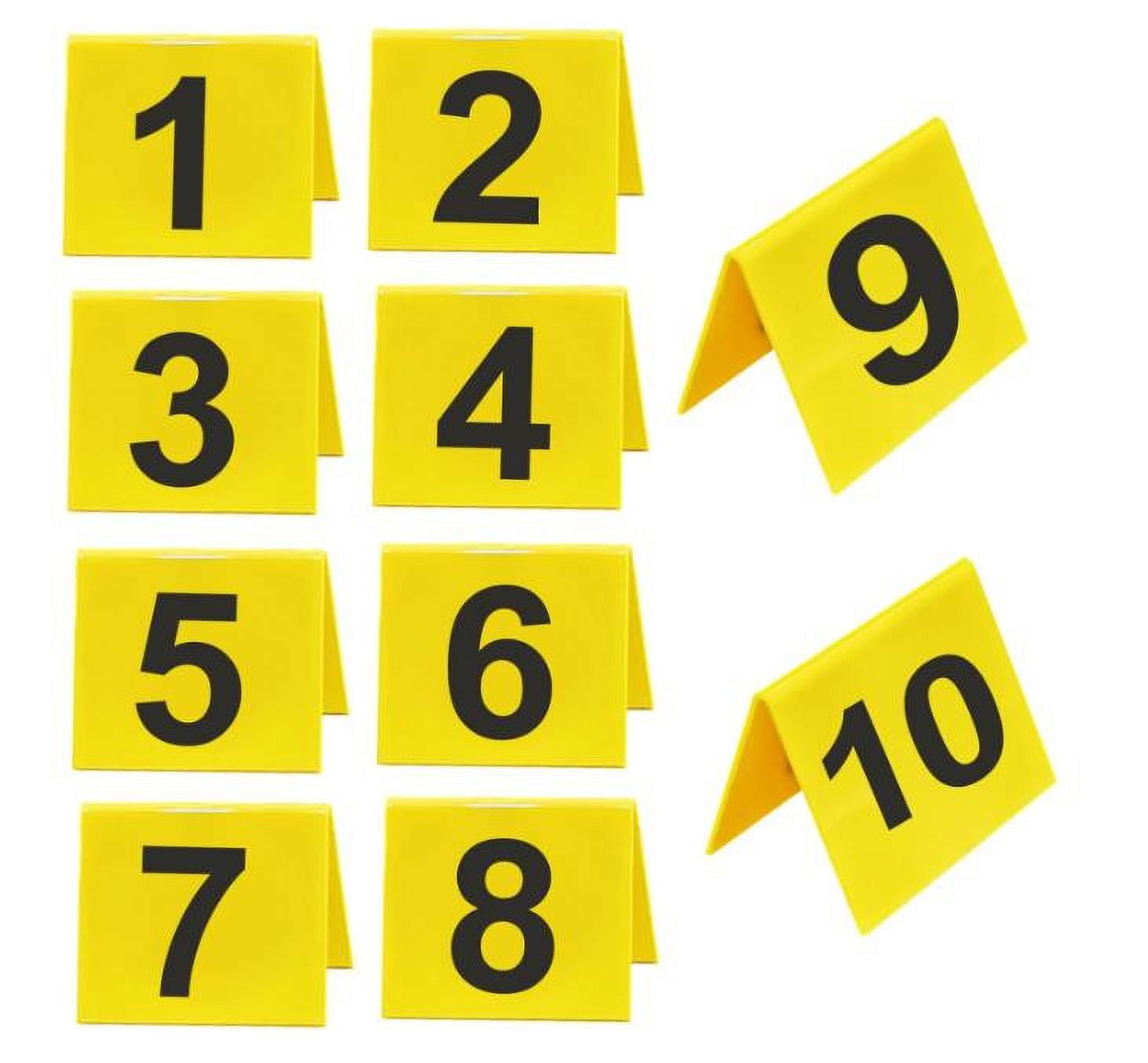 Qocolhg 10 Pack Evidence Markers Crime Scene Markers Tents Evidence ...