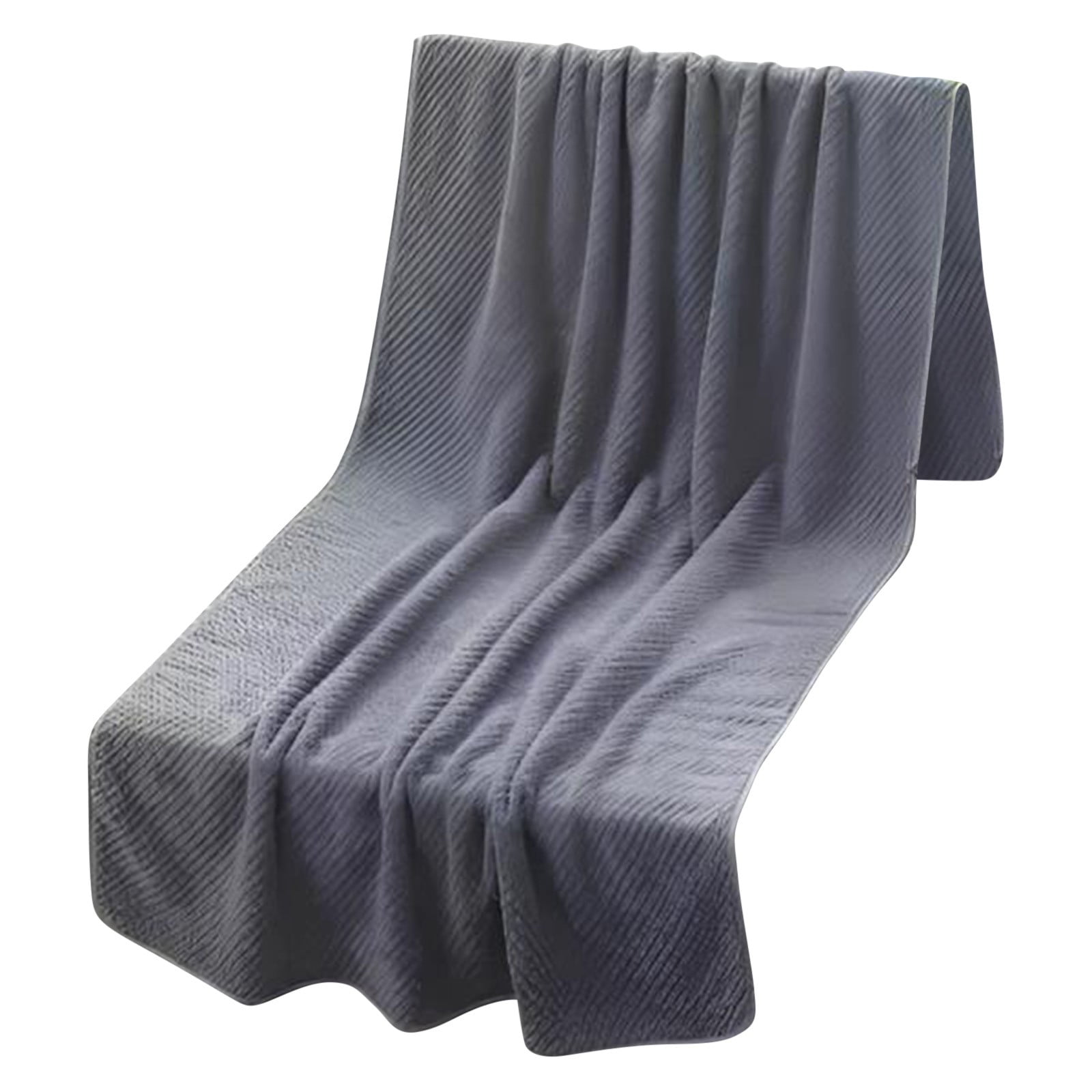 Qocolcyl 100% Cotton Oversized Bath Towel, Soft Highly Absorbent ...