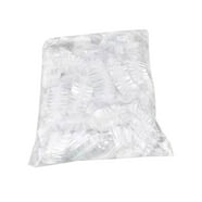 Disposable Shower Caps 100 Pieces Universal Large Size Clear Waterproof ...