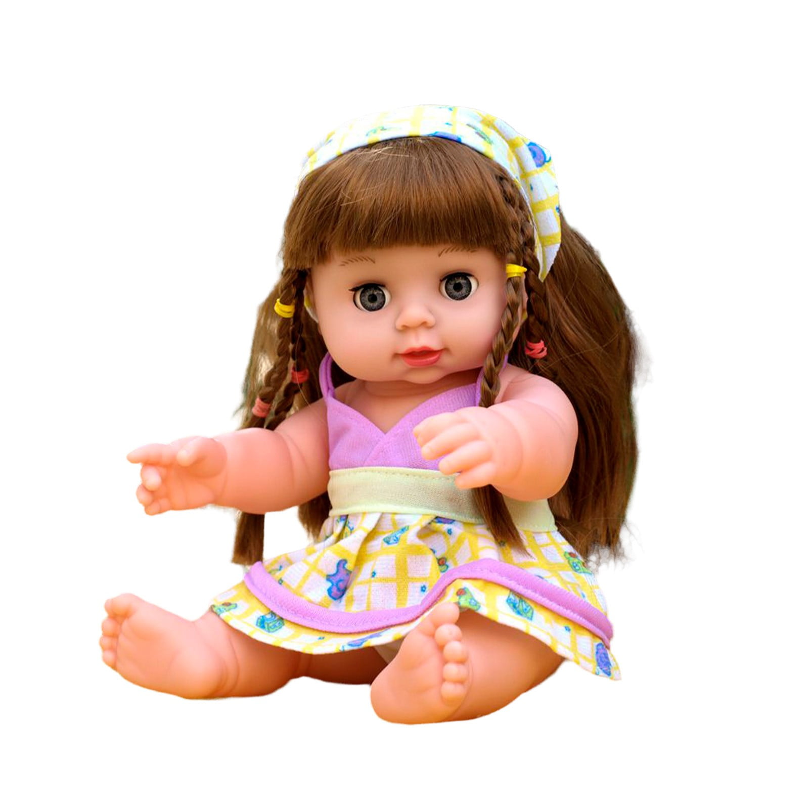 Qocolhg 11'' Realistic Reborn Baby Doll Playset with Washable Doll ...