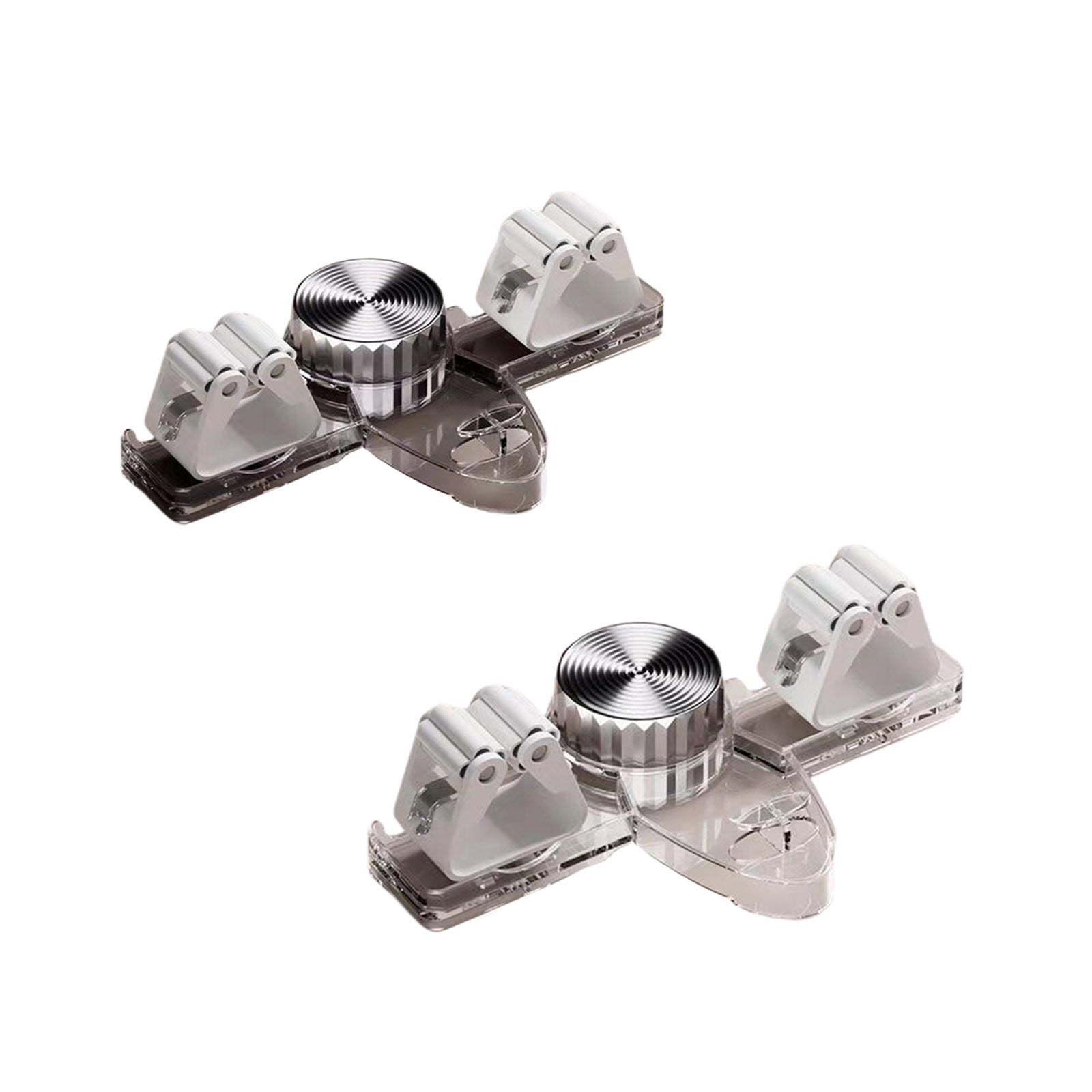 Qocolhg 2 Broom Holder Mop Hanger Wall Mount Broom Mop Grippers ...