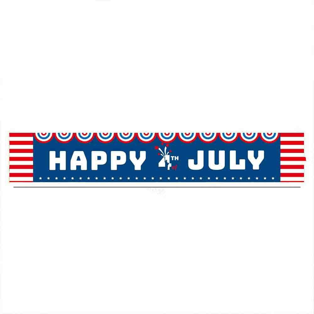 Qocolhg American Flag Patriotic Soldier Porch Sign Banners,Patriotic ...