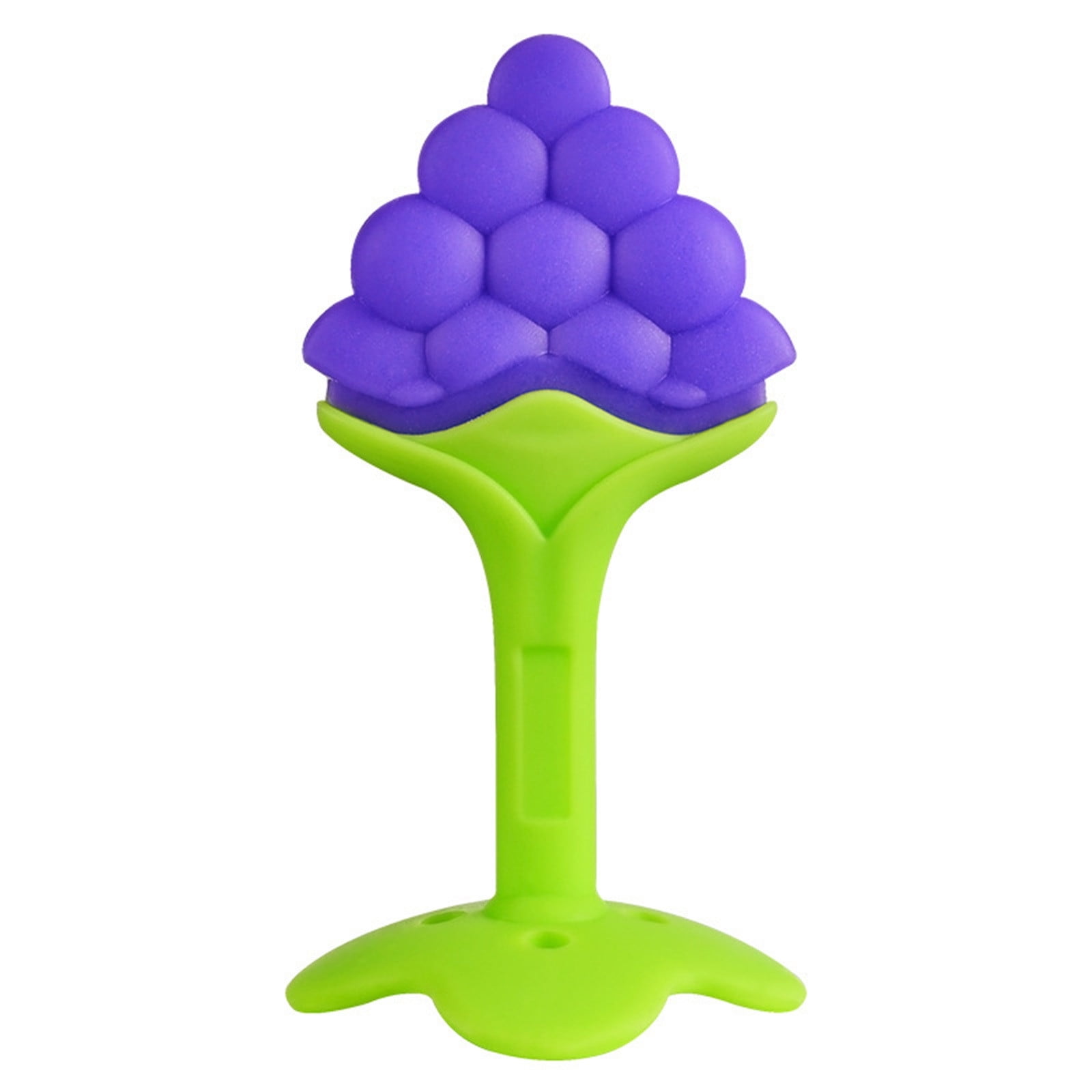 "Qocolcyl Baby Teething Toys, Silicone Chewable Infant Hand Grasp Toy ...