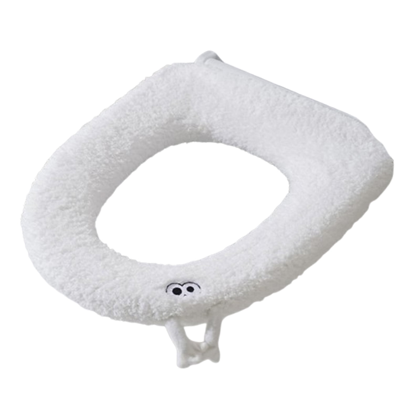 Qocolhg Bathroom Soft Thicker Warmer with Snaps Fixed Stretchable ...
