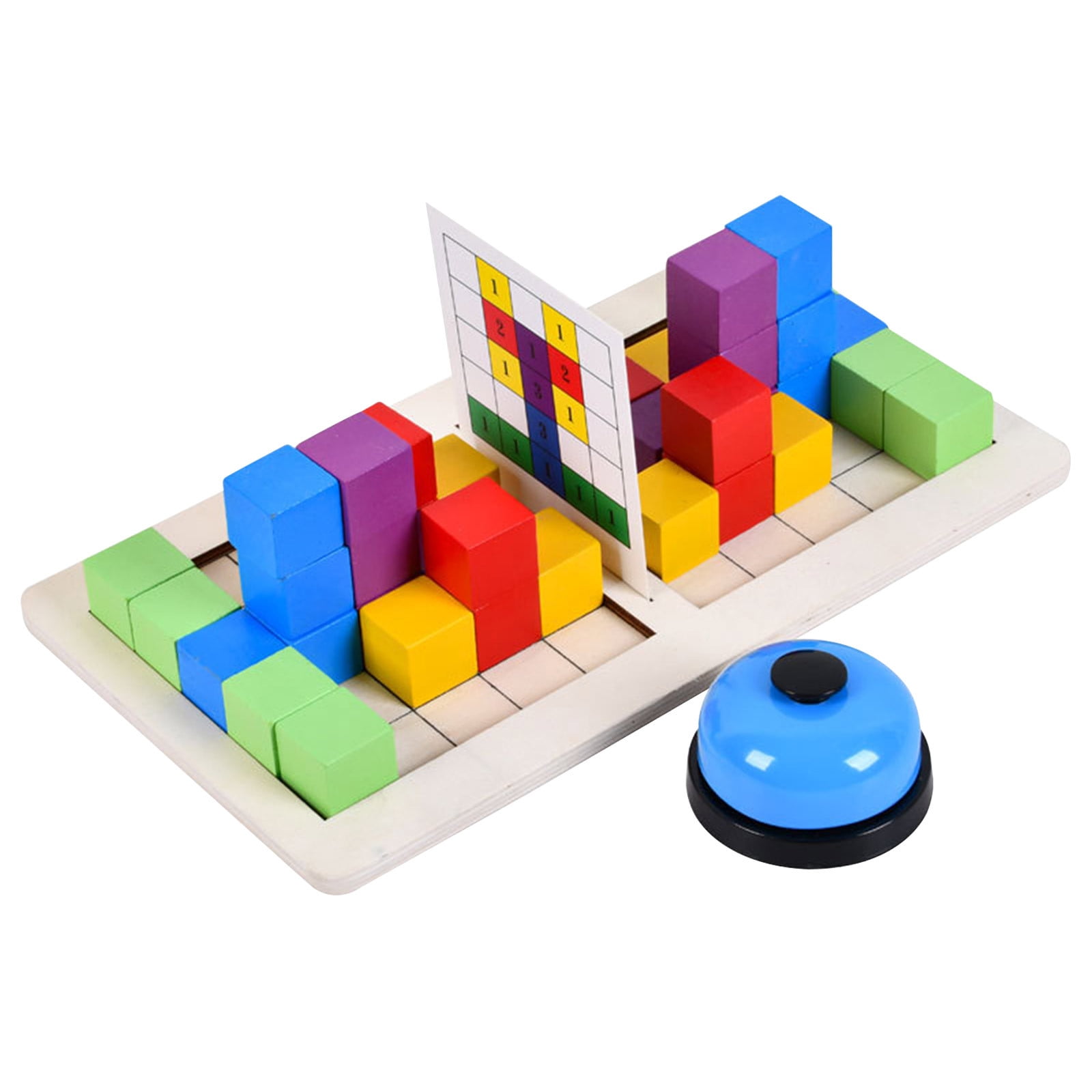 Qocolhg Brain Teaser Puzzle,Table Games Puzzles,Wooden Blocks Puzzle ...