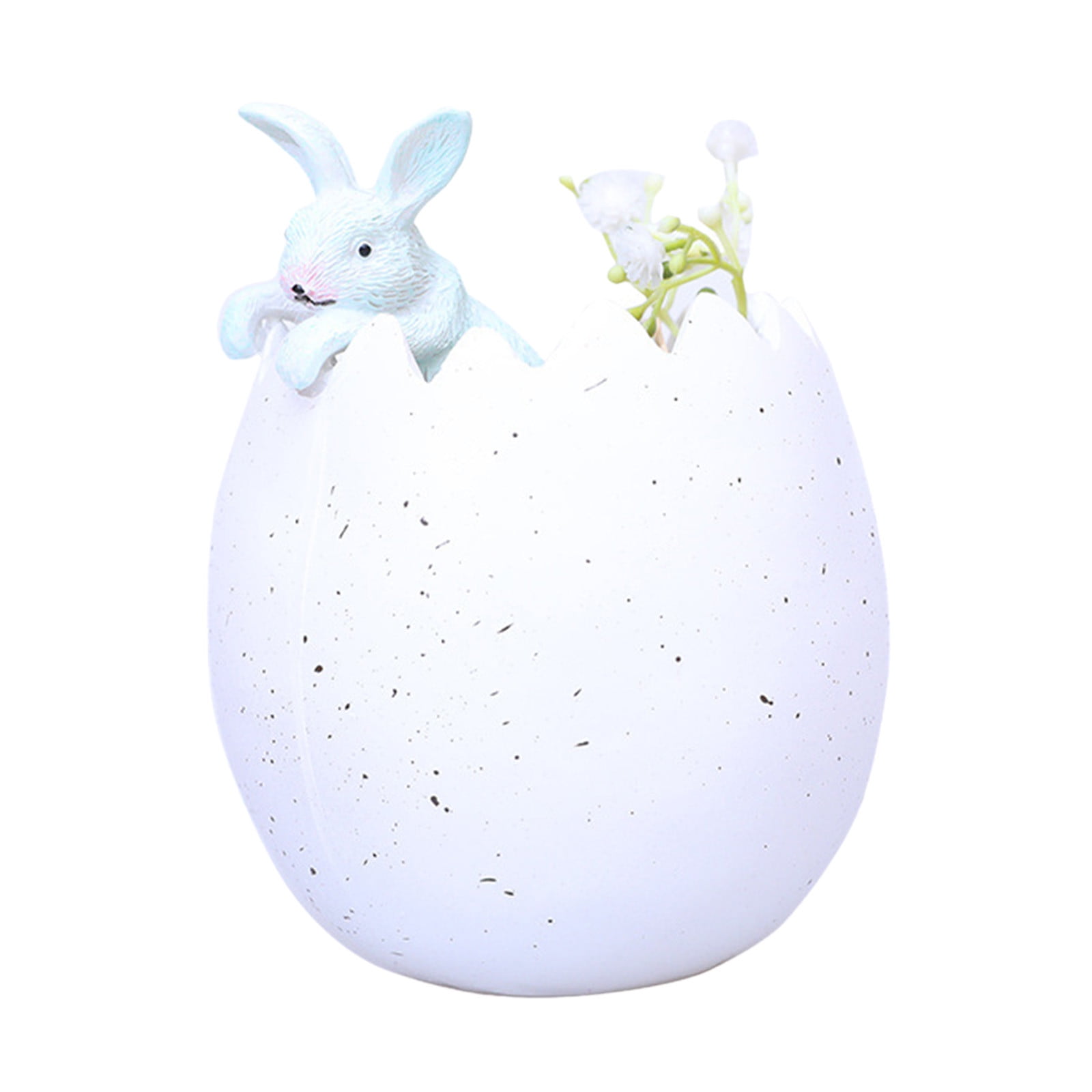 Qocolhg Bunny Rabbit Garden Statue, Easter Bunny Statue, Resin Outdoor ...
