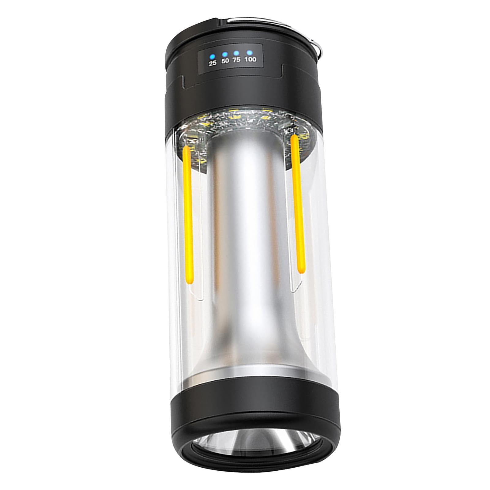 Qocolhg Camping Lantern Rechargeable, Camp Light Flashlight with ...