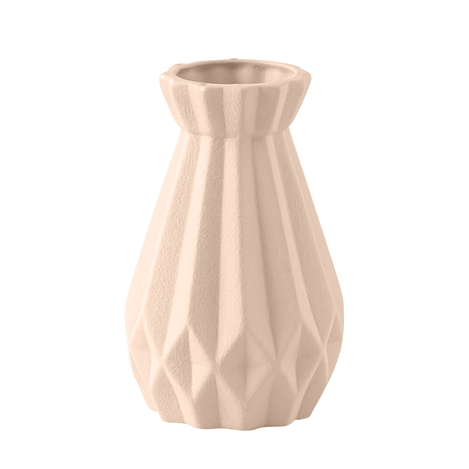 Qocolhg Ceramic Rustic Neutral Vase for Flowers, Farmhouse Decorative ...