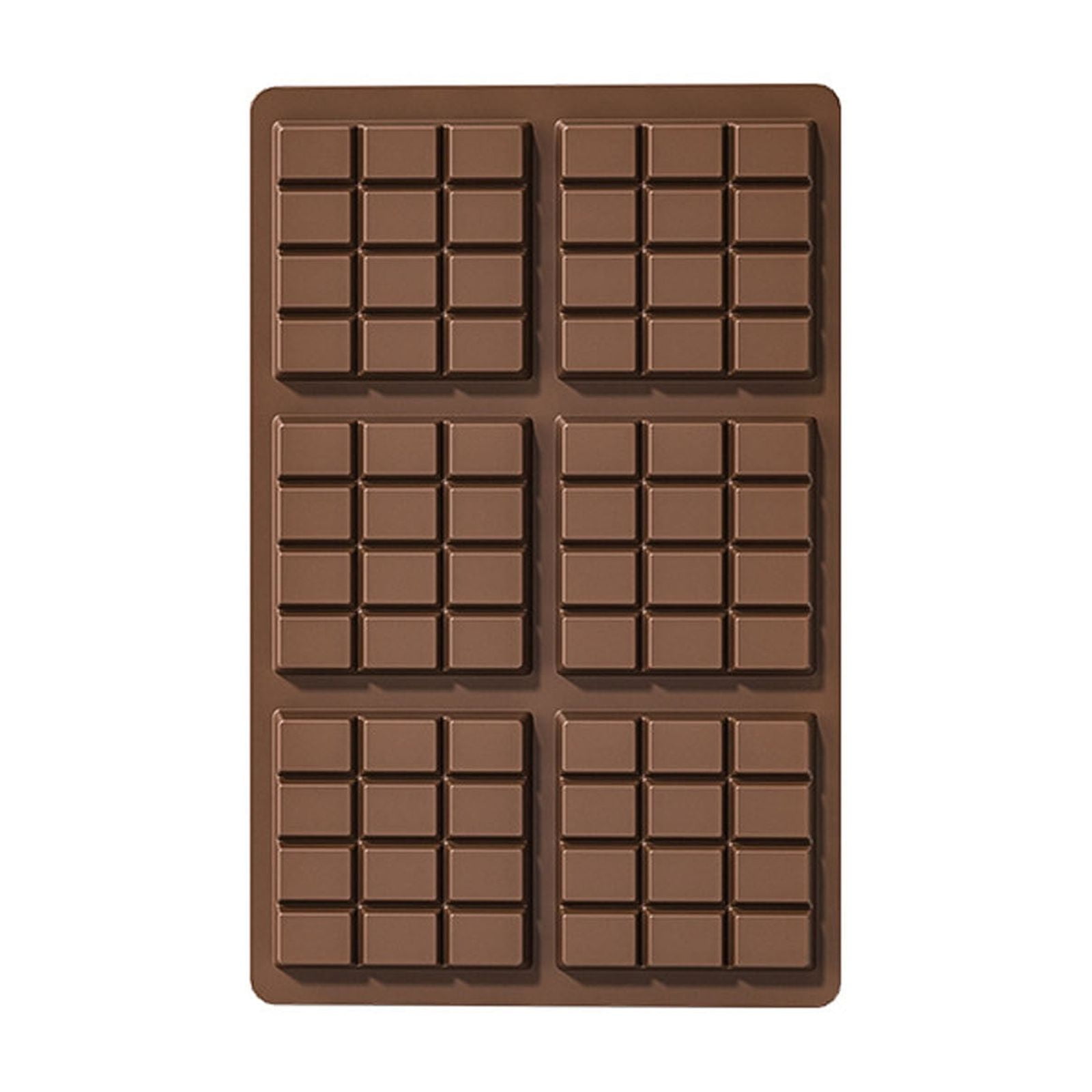 Qocolhg Chocolate Bar Molds, Non-Stick Chocolate Molds, Food Grade ...