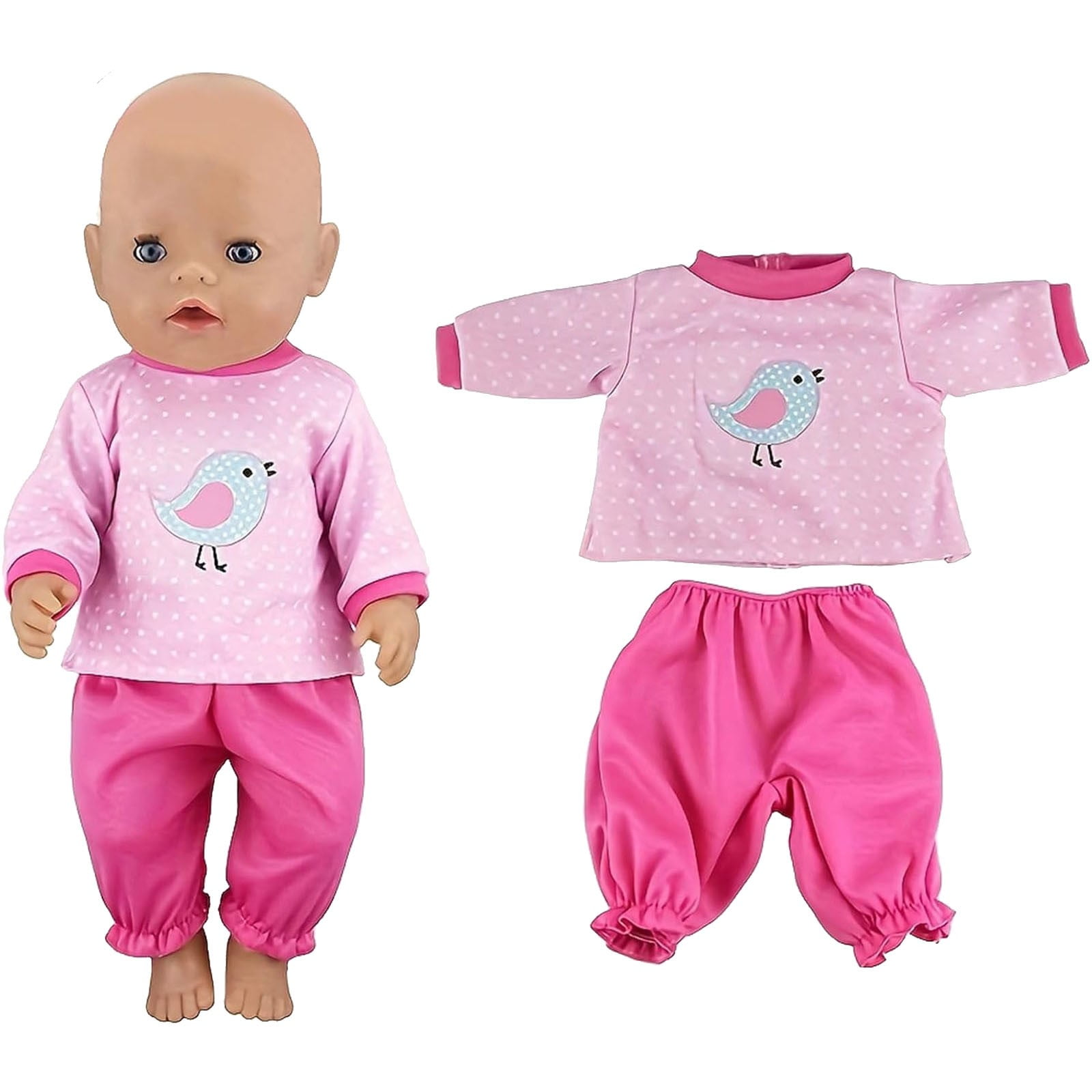 Qocolhg Christmas 18 Inch Baby Doll Clothes and Accessories, 15-18 Inch ...