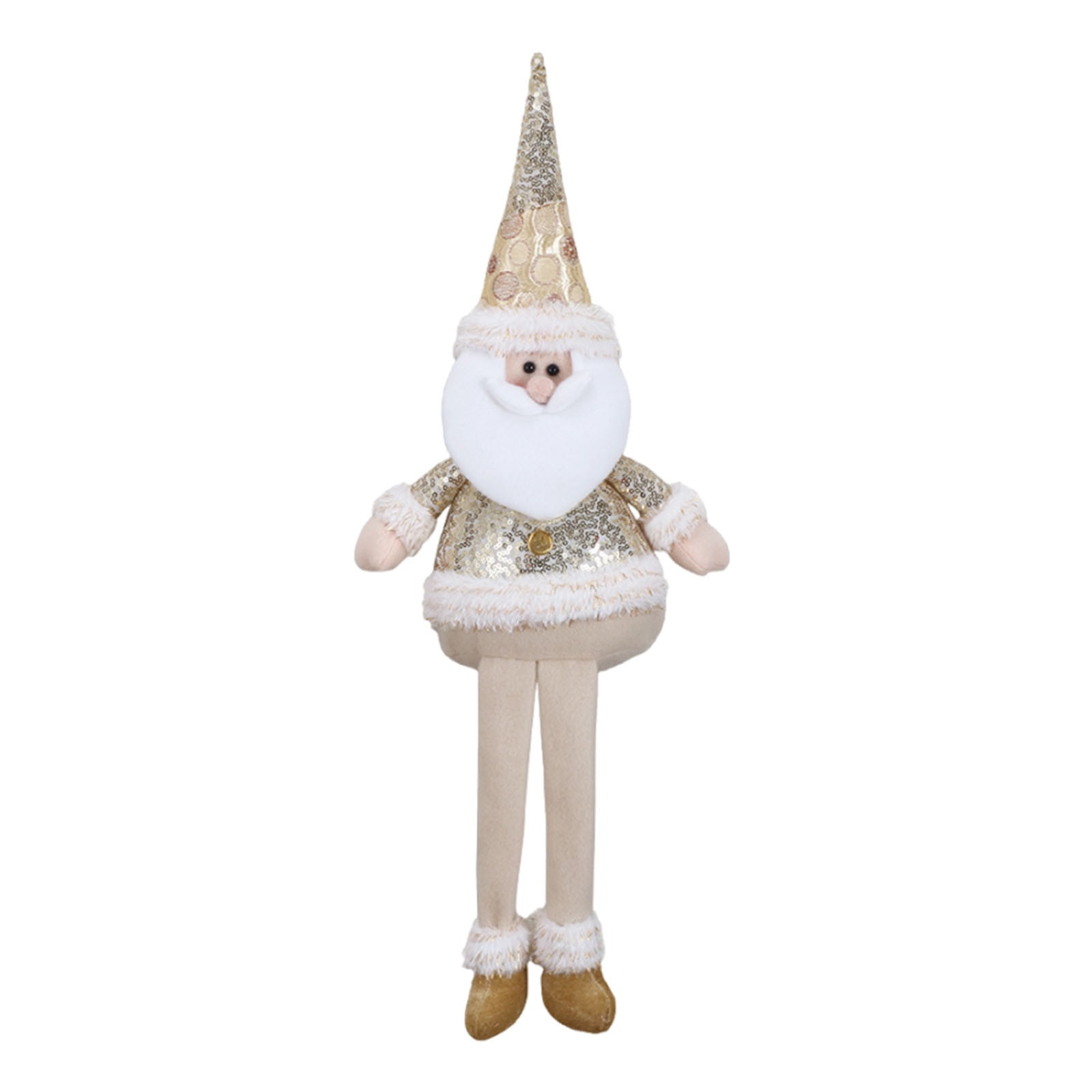 Qocolhg Christmas Santa Claus Stuffed Animals,Realistic Plush Cute ...