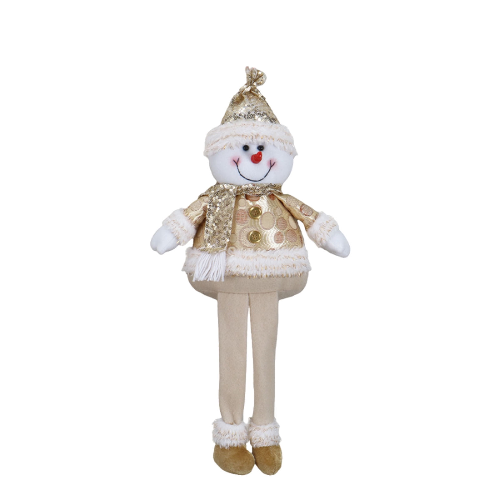 Qocolhg Christmas Snowman Stuffed Animals,Realistic Plush Cute Plushie ...