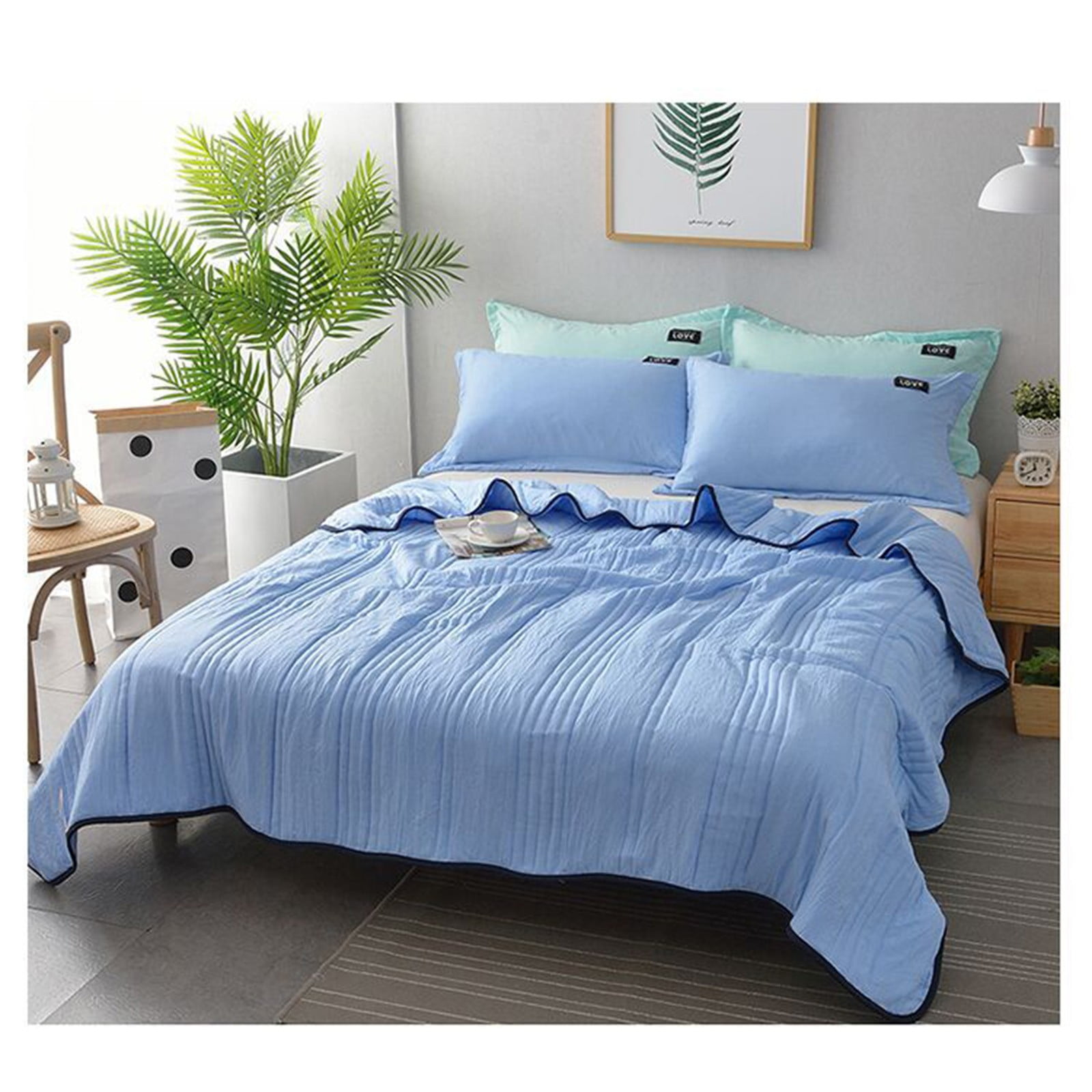 Qocolhg Comforter Queen Size,Cooling and Warm Blankets for Hot Sleepers ...