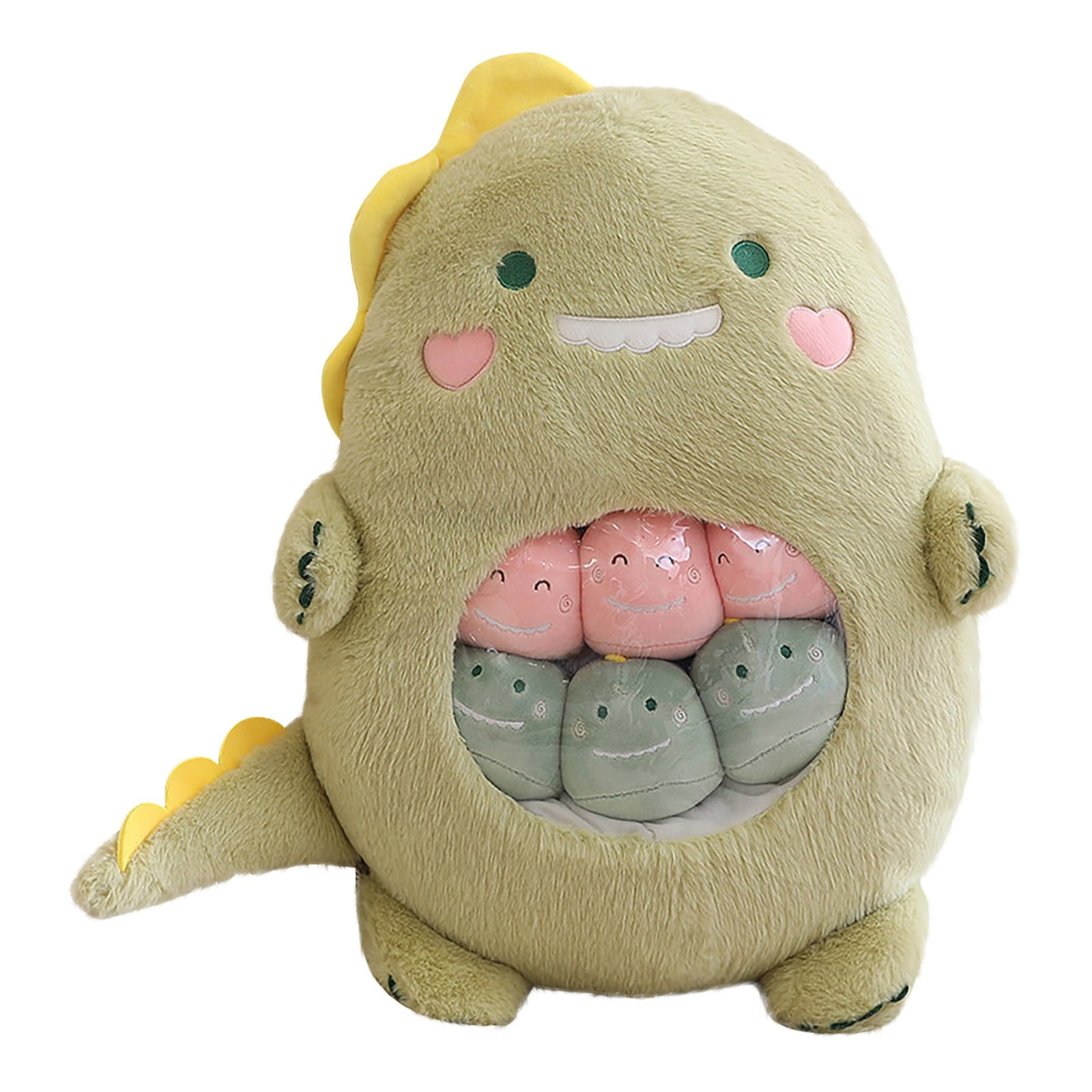 Qocolhg Cute Sloth Plush Pudding Pillow, Snack Pillow Toys Bag ...