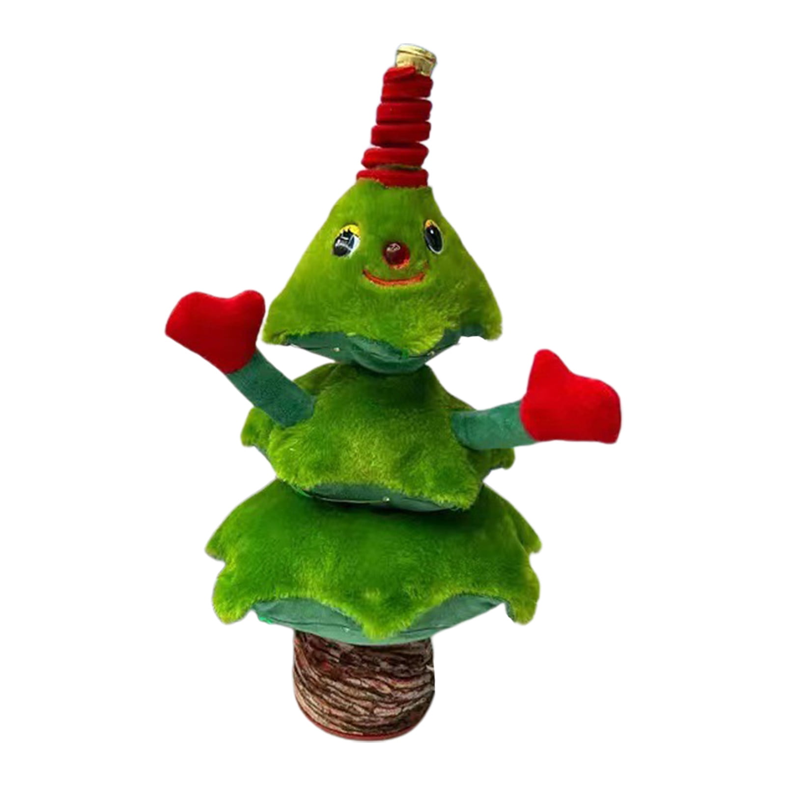 Qocolhg Dancing Talking Christmas Tree Stuffed Animals Plushie Plush ...