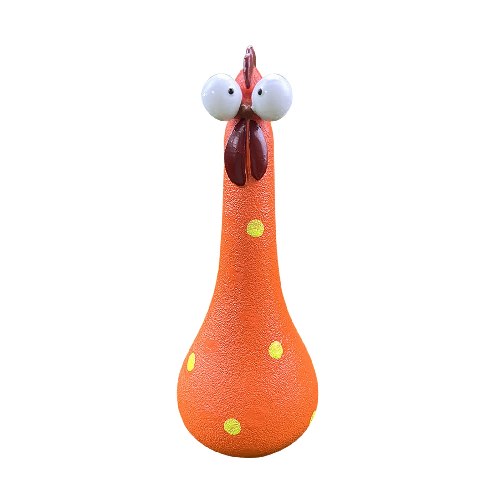 Qocolhg Desktop Ornaments Silly Chicken Decor,Silly Concrete Chickens ...