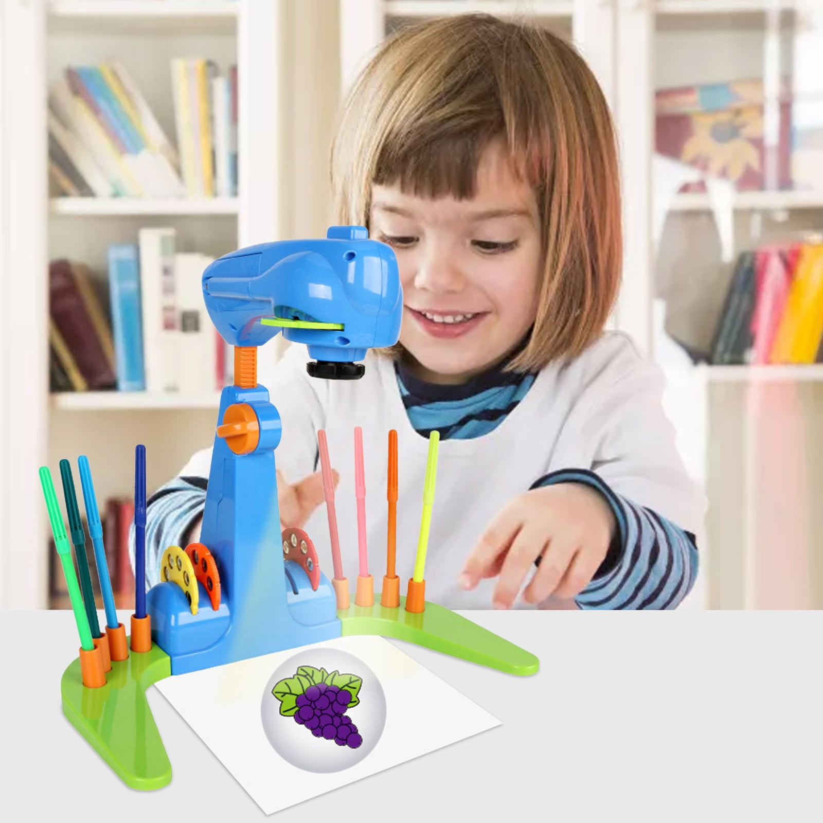 Qocolhg Drawing Projector for Kids, Art Projector for Tracing, Kids ...