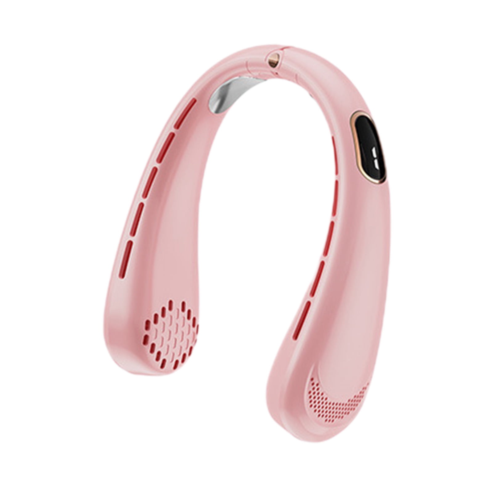 Qocolhg Foldable Portable Neck Fan - Rechargeable Folding Hands Free ...