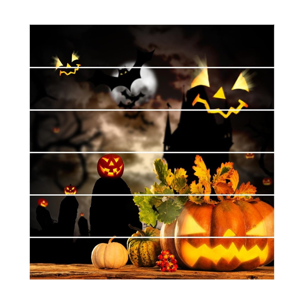 Qocolhg Halloween Decorations Indoor, Halloween Stair Riser Decals ...
