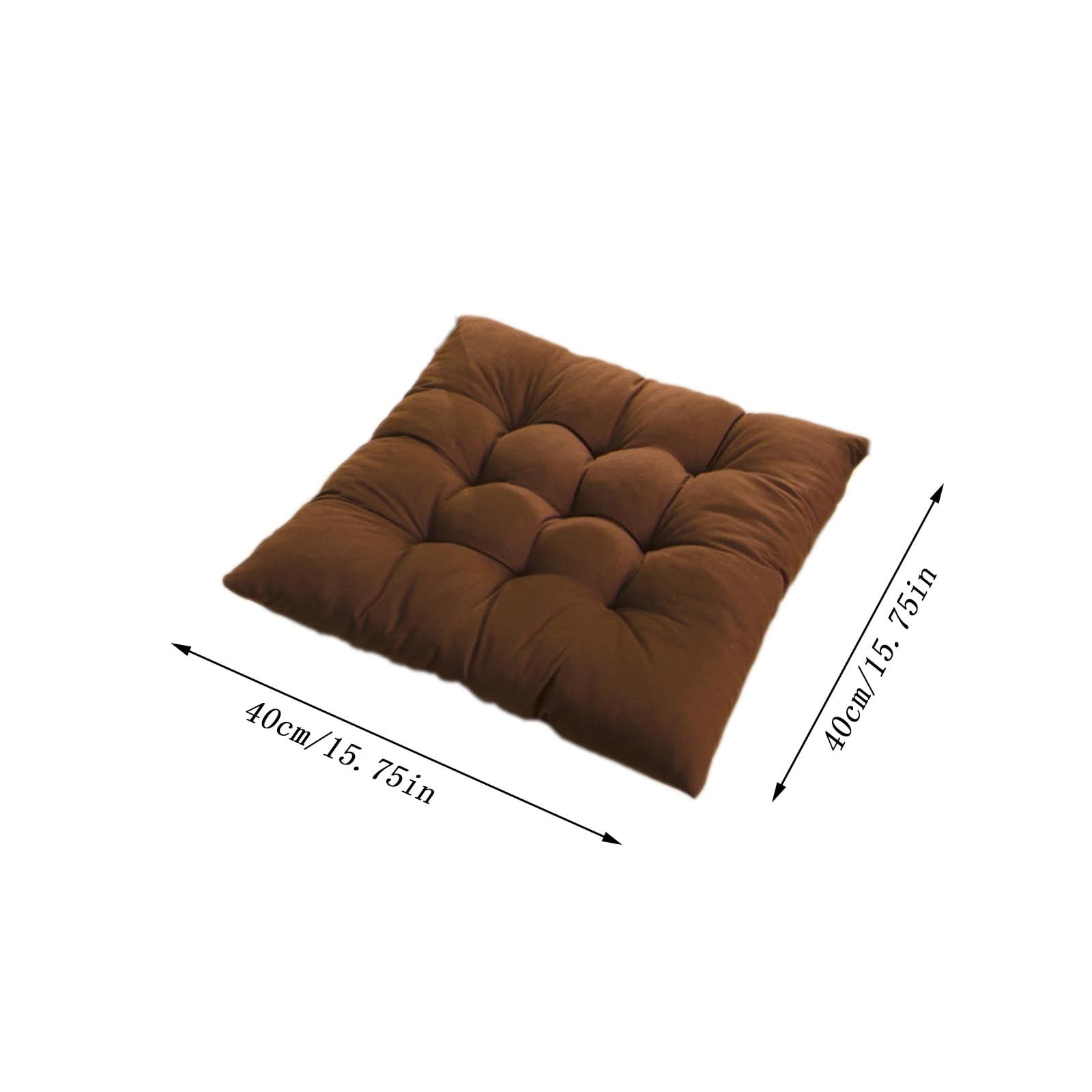 Qocolhg Memory Foam Chair Cushions Set of 2, Outdoor/Indoor Chair Pads ...