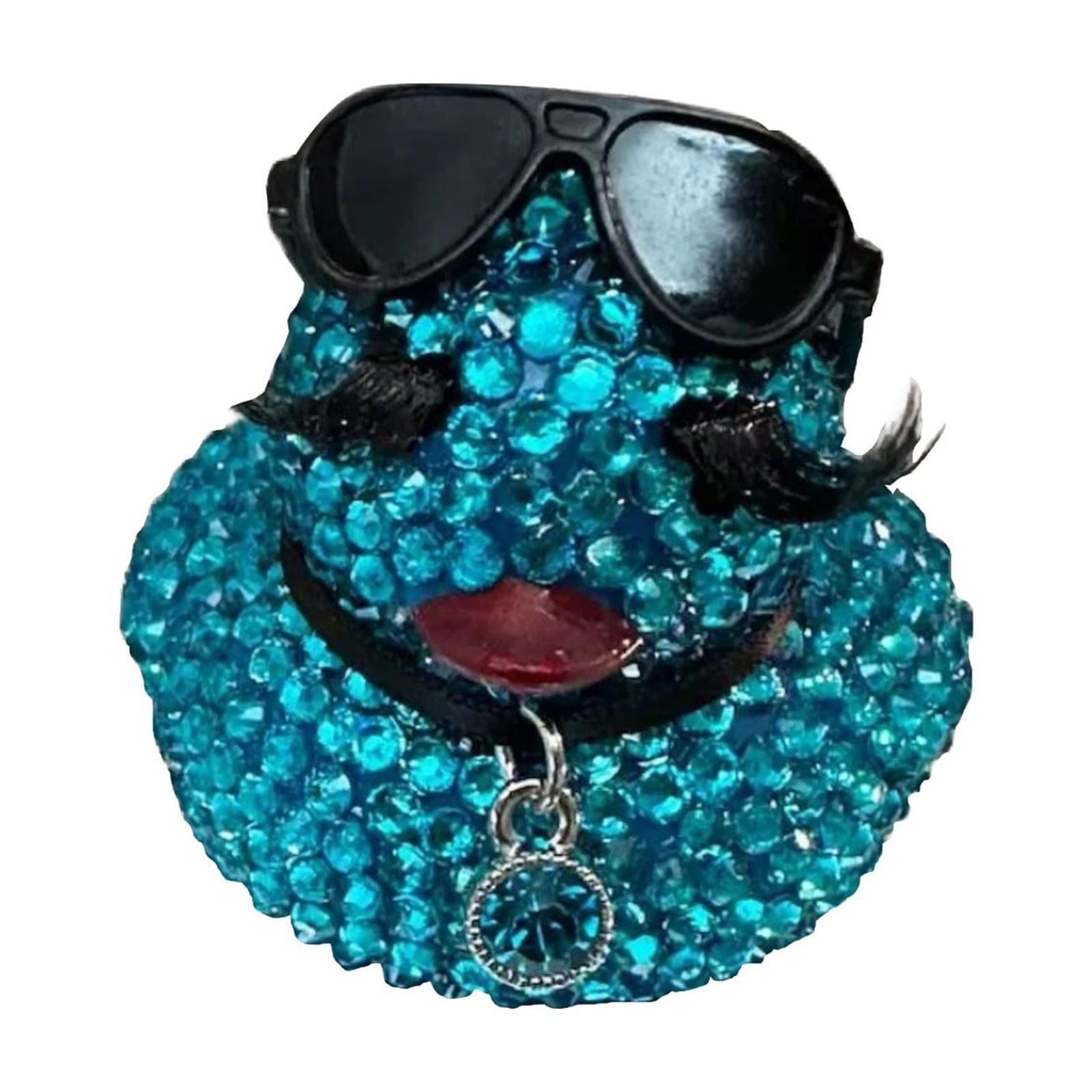 Qocolhg Mini Sparkling Rhinestone Bling Ducks Ornament, 1.5” Handmade ...