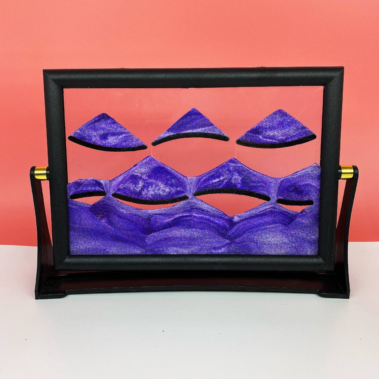 Qocolhg Moving Sand Art Picture Liquid Motion, 3D Quicksand Décor, Deep ...