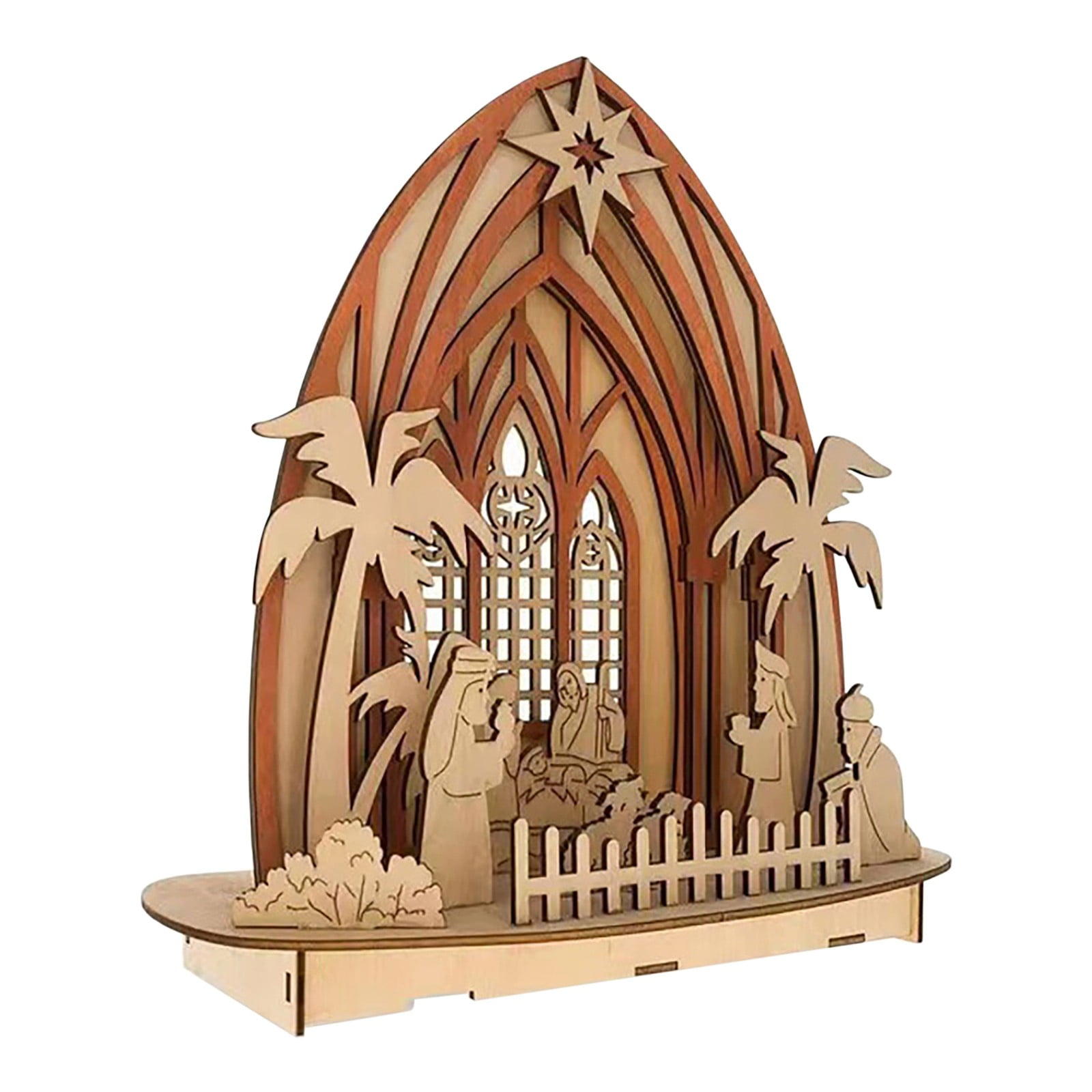 Qocolhg Nativity Sets for Christmas Indoor Decor Christmas Nativity ...