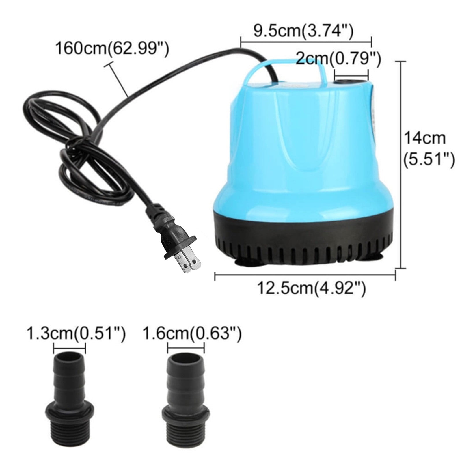 Qocolhg New Submersible Water Pump, Ultra Silence Circulation ...