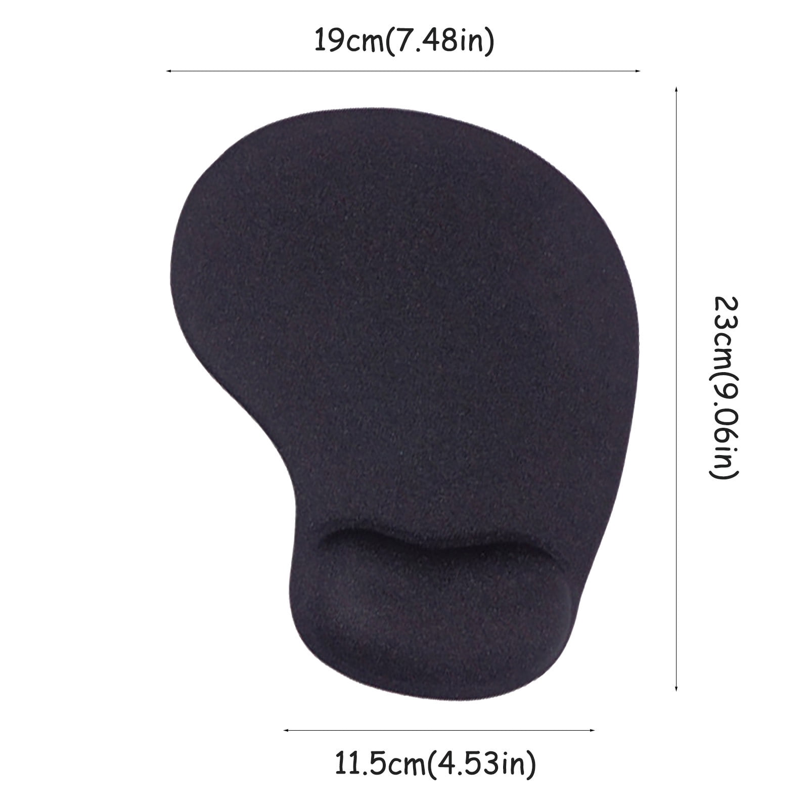 Qocolhg Office Mousepad with Gel Wrist Support - Ergonomic Gaming ...