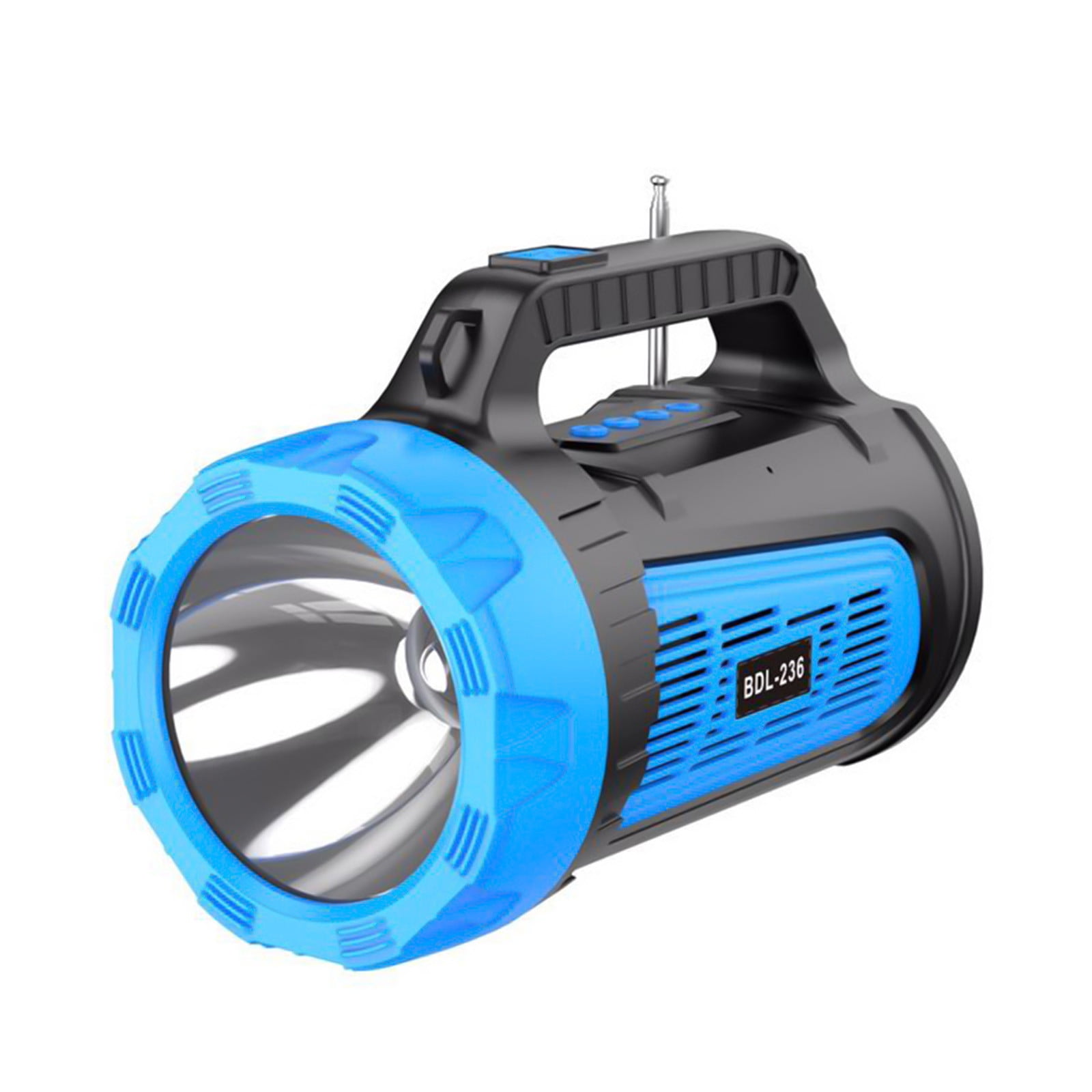 Qocolhg Outdoor Solar Bluetooth Speaker LED Light Flashlight Support TF ...
