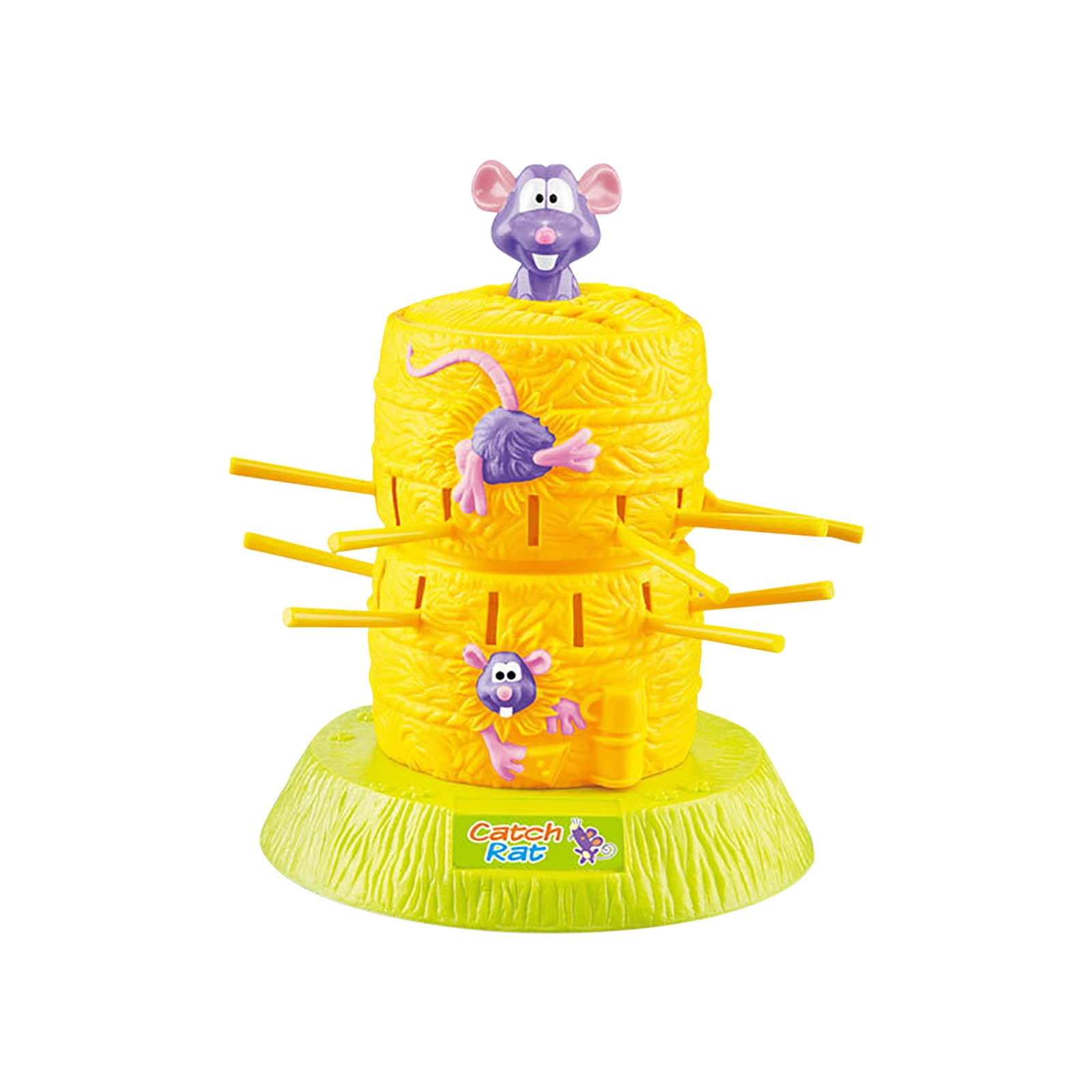 Qocolhg Parent-child Interactive Tabletop Mouse Catching Game Family ...