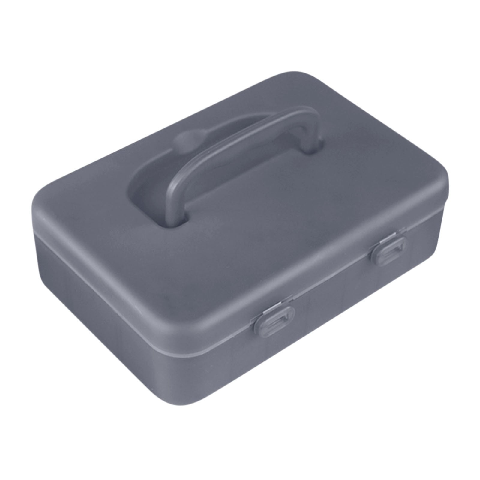 Qocolhg Portable 2 Tier Stacking Plastic Organizer with Multiple ...