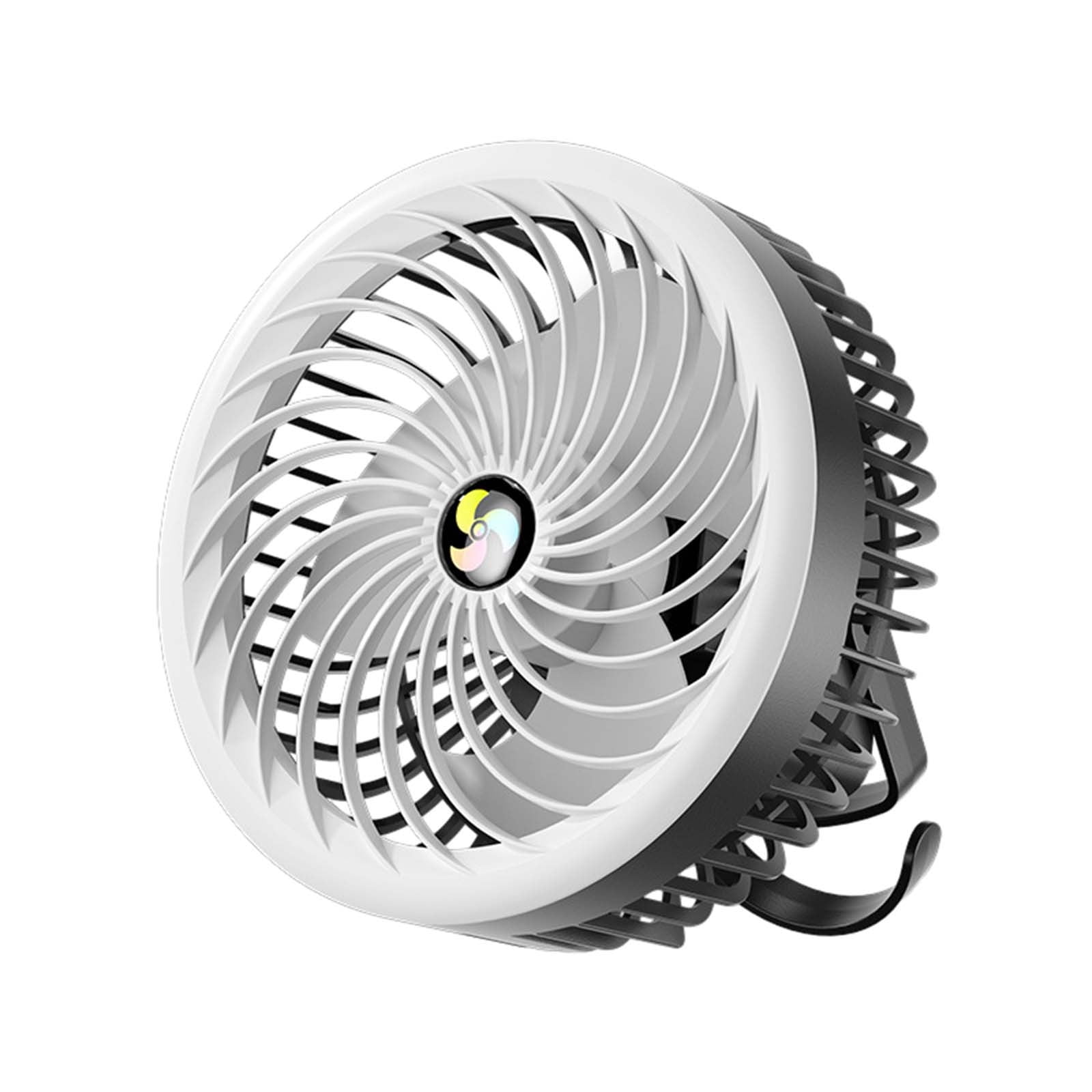 Qocolhg Portable Desk Fan, Portable Fan Rechargeable Mult-Speed Wind ...