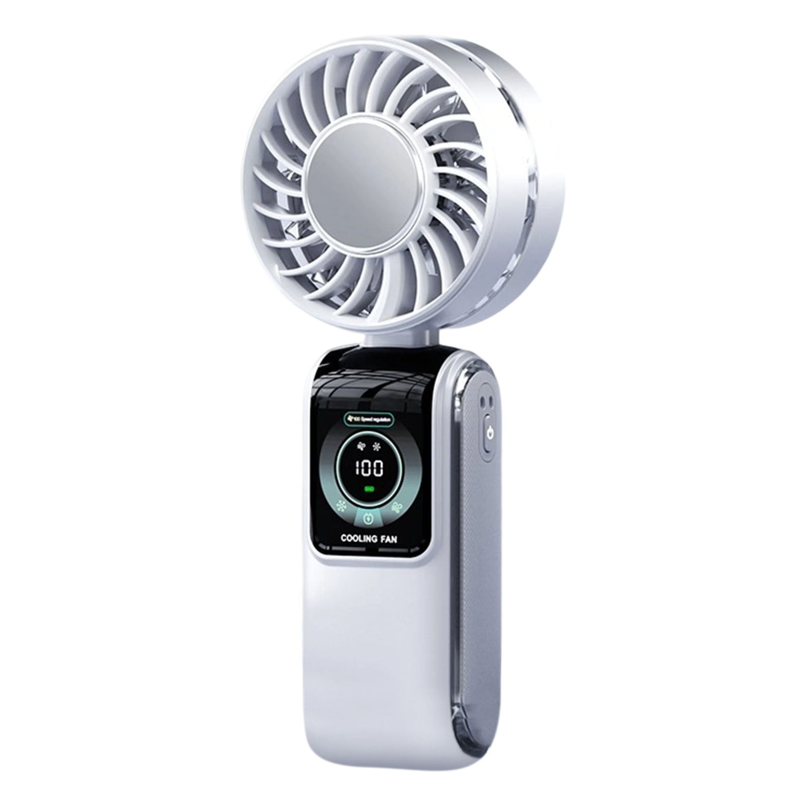 Qocolhg Portable Mini Turbo Fan, High Speed Handheld Fans with Power ...