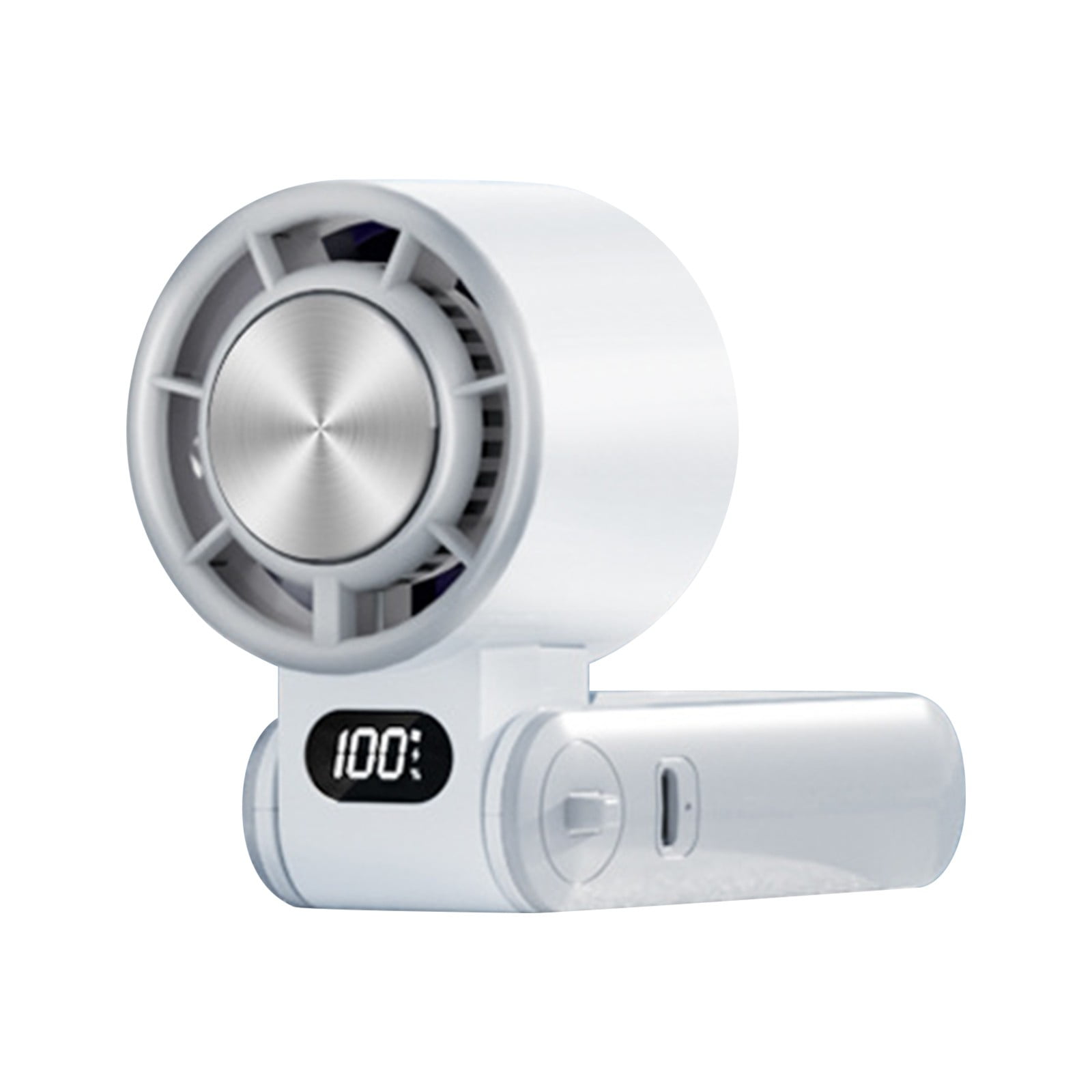 Qocolhg Portable Mini Turbo Fan, High Speed Handheld Fans with Power ...