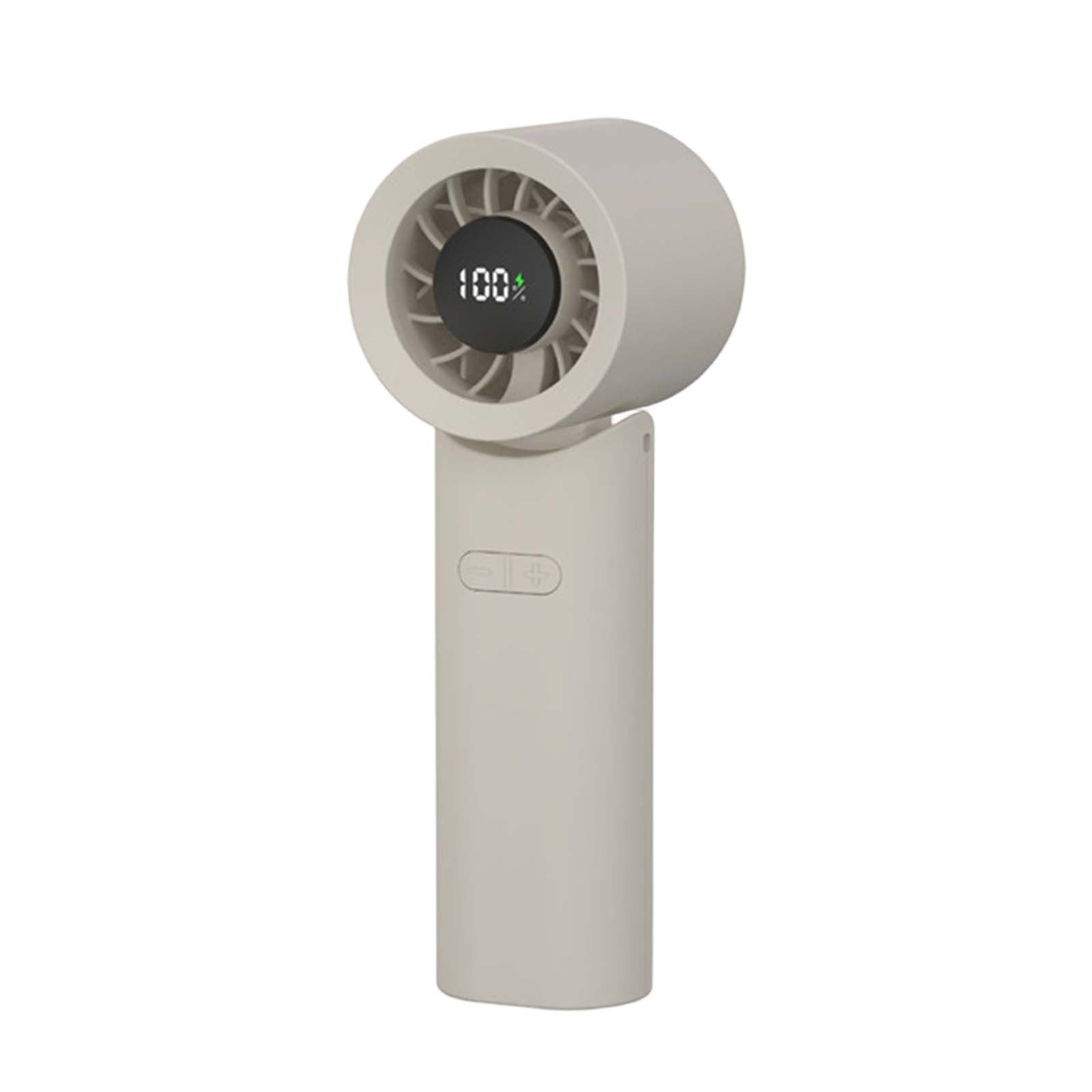 Qocolhg Portable Mini Turbo Fan, High Speed Handheld Fans with Power ...