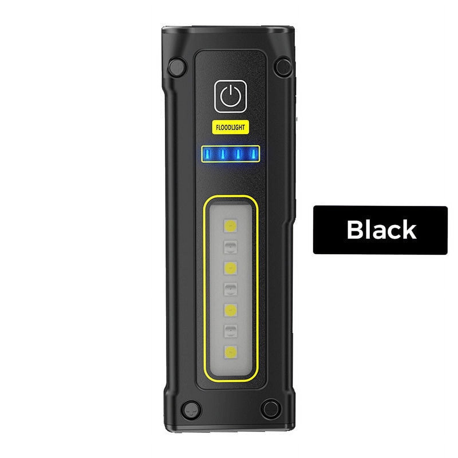 Qocolhg Portable Rechargeable LED Work Light with Magnetic Base, Mini ...