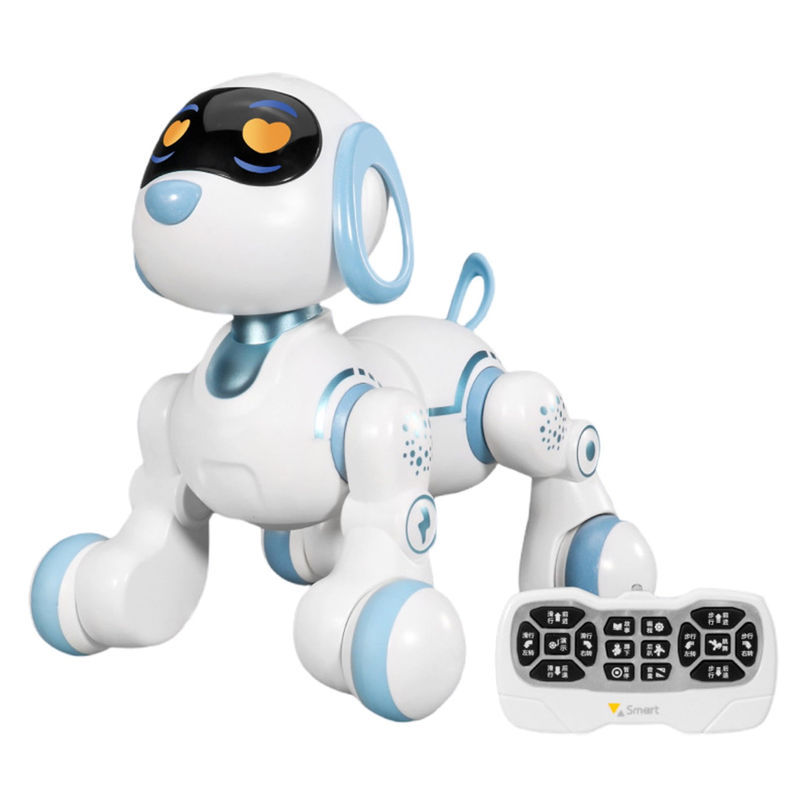 Qocolhg Remote Control Robot Dog Toy, Programmable Interactive & Smart ...