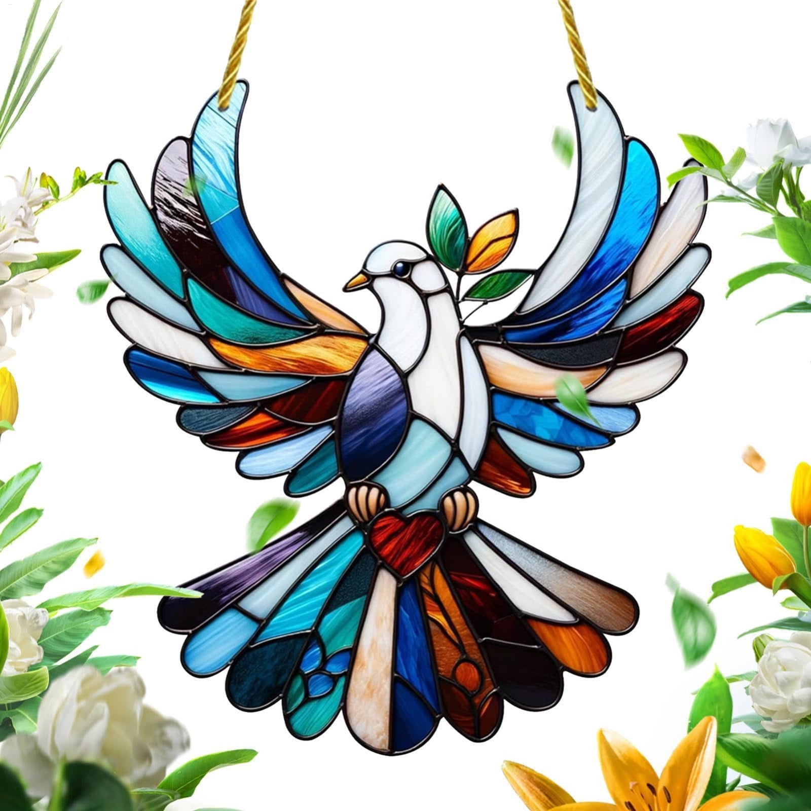 Qocolhg Sheremart Spirit Birds,Hummingbird Suncatchers for Windows ...