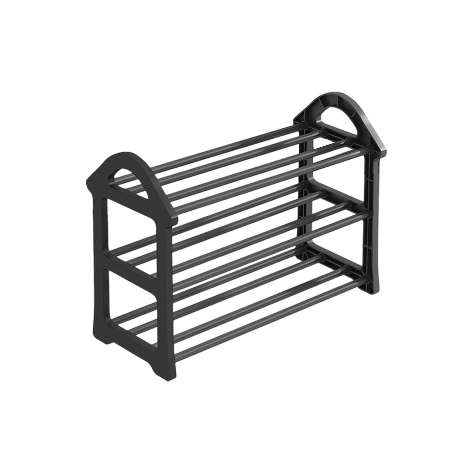 Qocolhg Shoe Rack for Entryway, 3 Tier Shoe Organizer, 6 Pairs ...