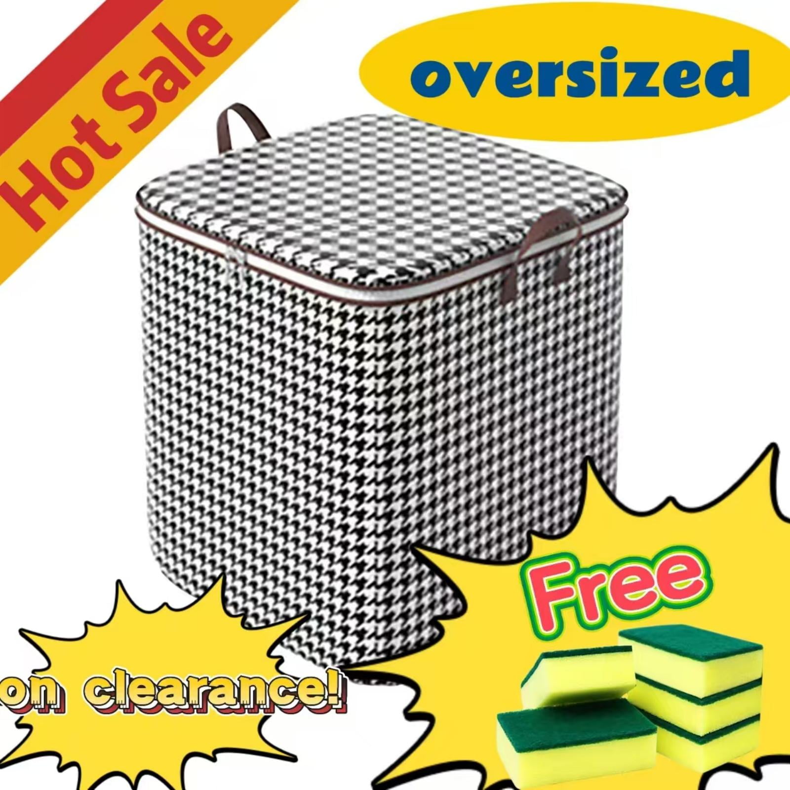 Qocolhg Storage Bags Large Blanket Clothes Organization and Storage ...