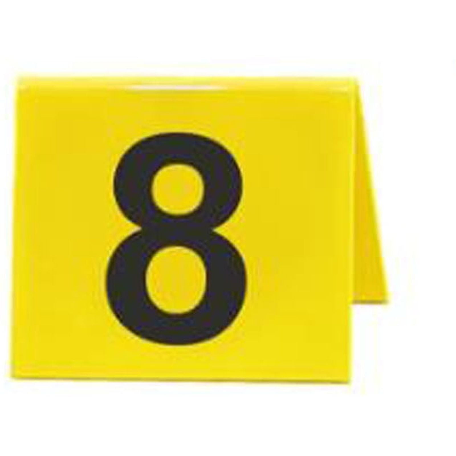 Qocolhg Table Numbers 1-10 Acrylic Double Side Numbered Table Tents ...