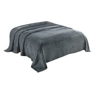 Bedsure White Fleece King Blanket, Soft Lightweight Microfiber Throw ...