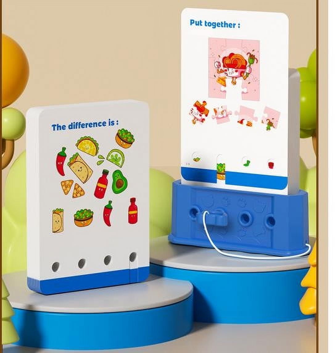 Qocolhg Toddler Flash Cards, Set of 40 Puzzle Game, Colors, Shapes and ...
