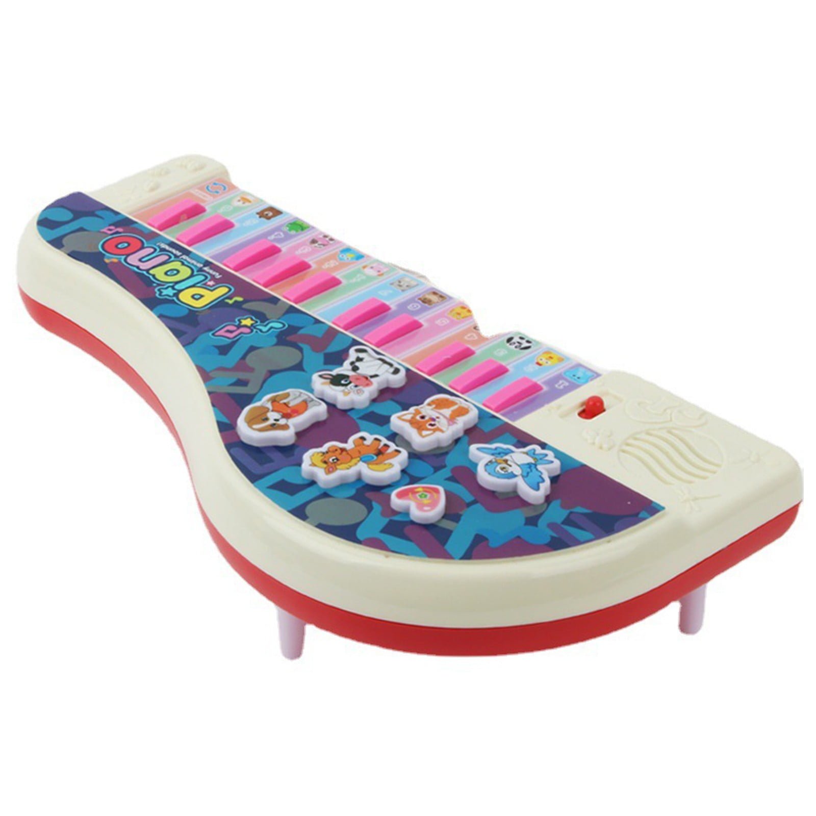 Qocolhg Toys Piano for Toddler 2-4, 24 Keys Keyboard Musical Instrument ...